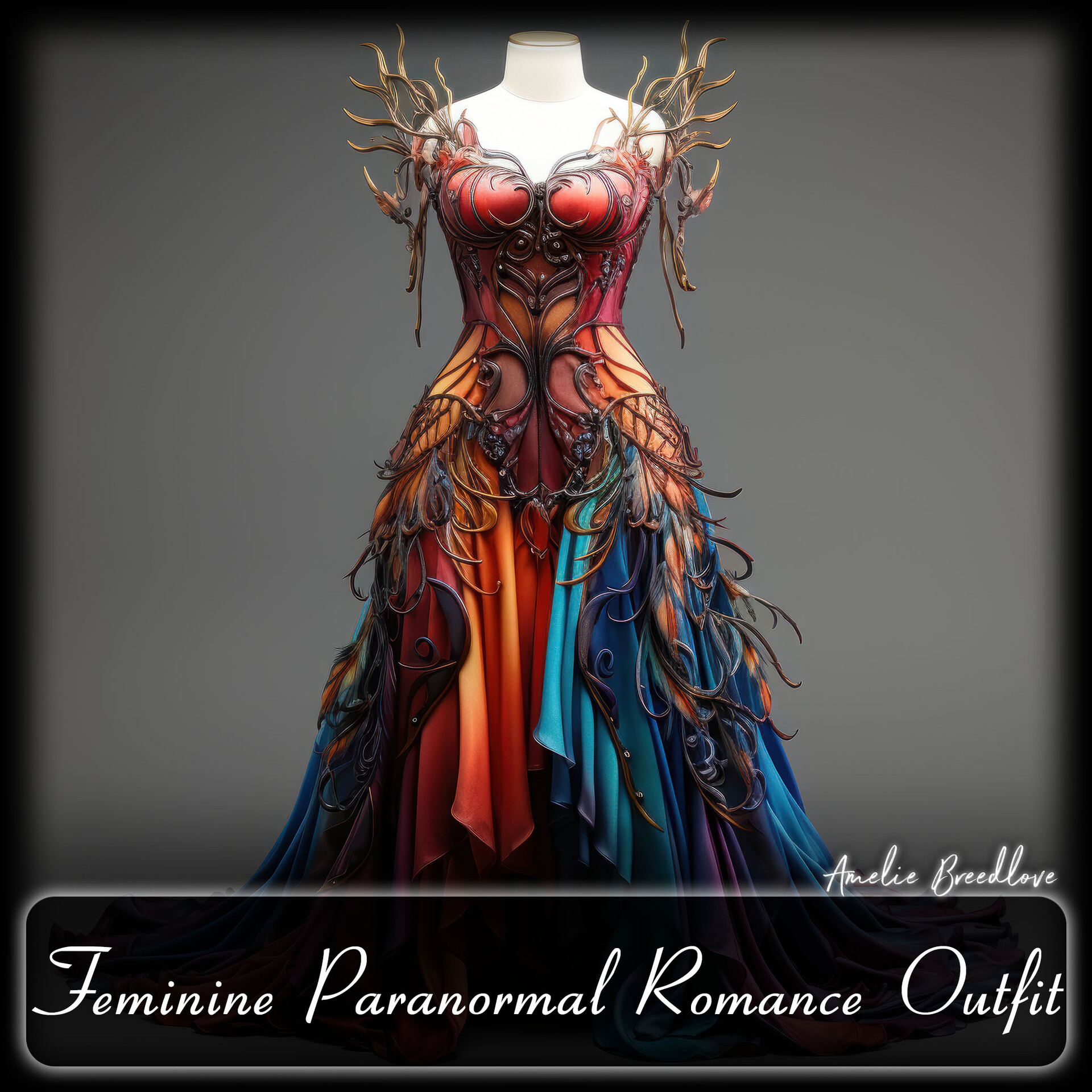 ArtStation - 200 Feminine Paranormal Romance Outfit Reference Pack | 4K ...