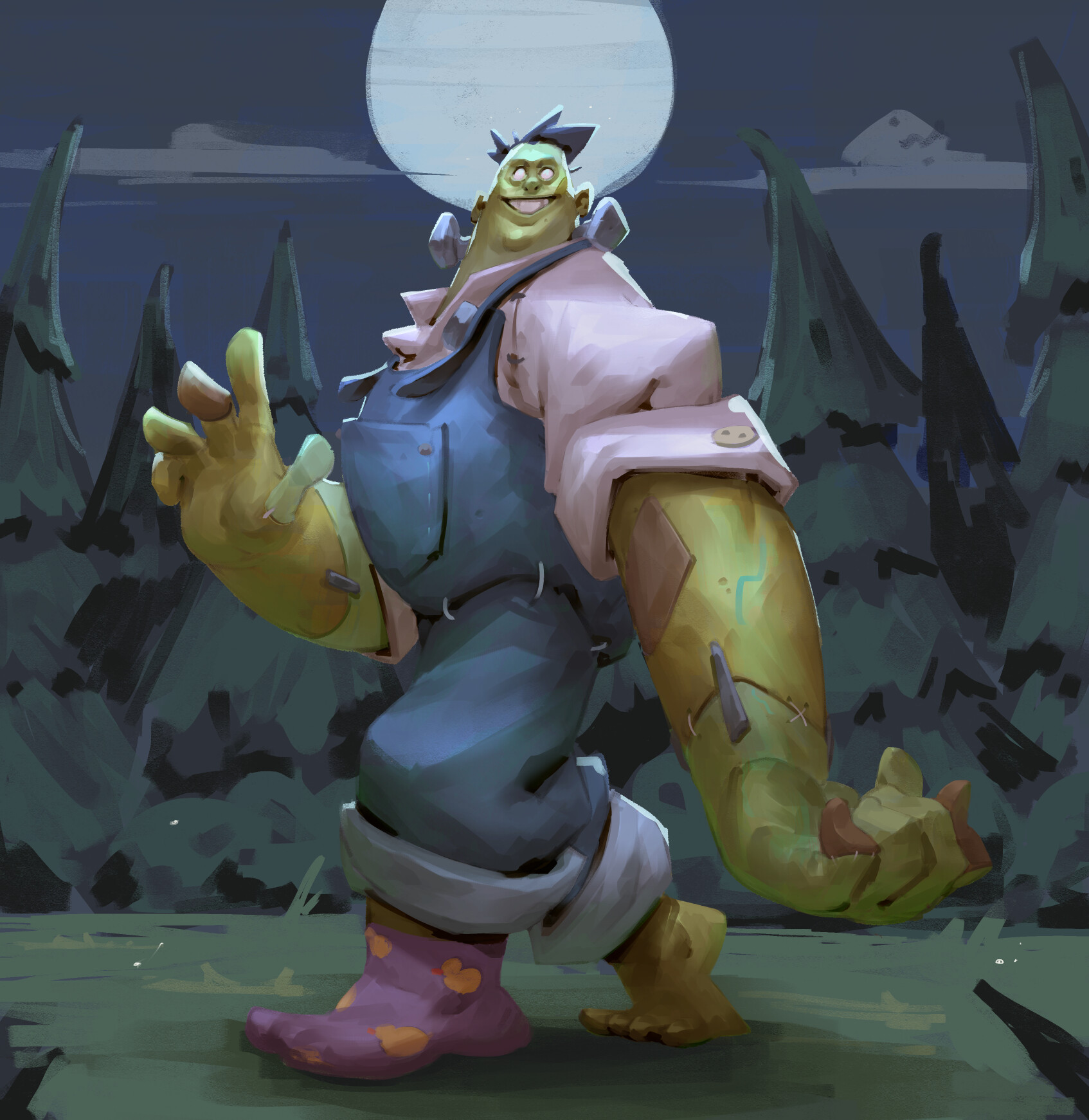 ArtStation - Night Walk