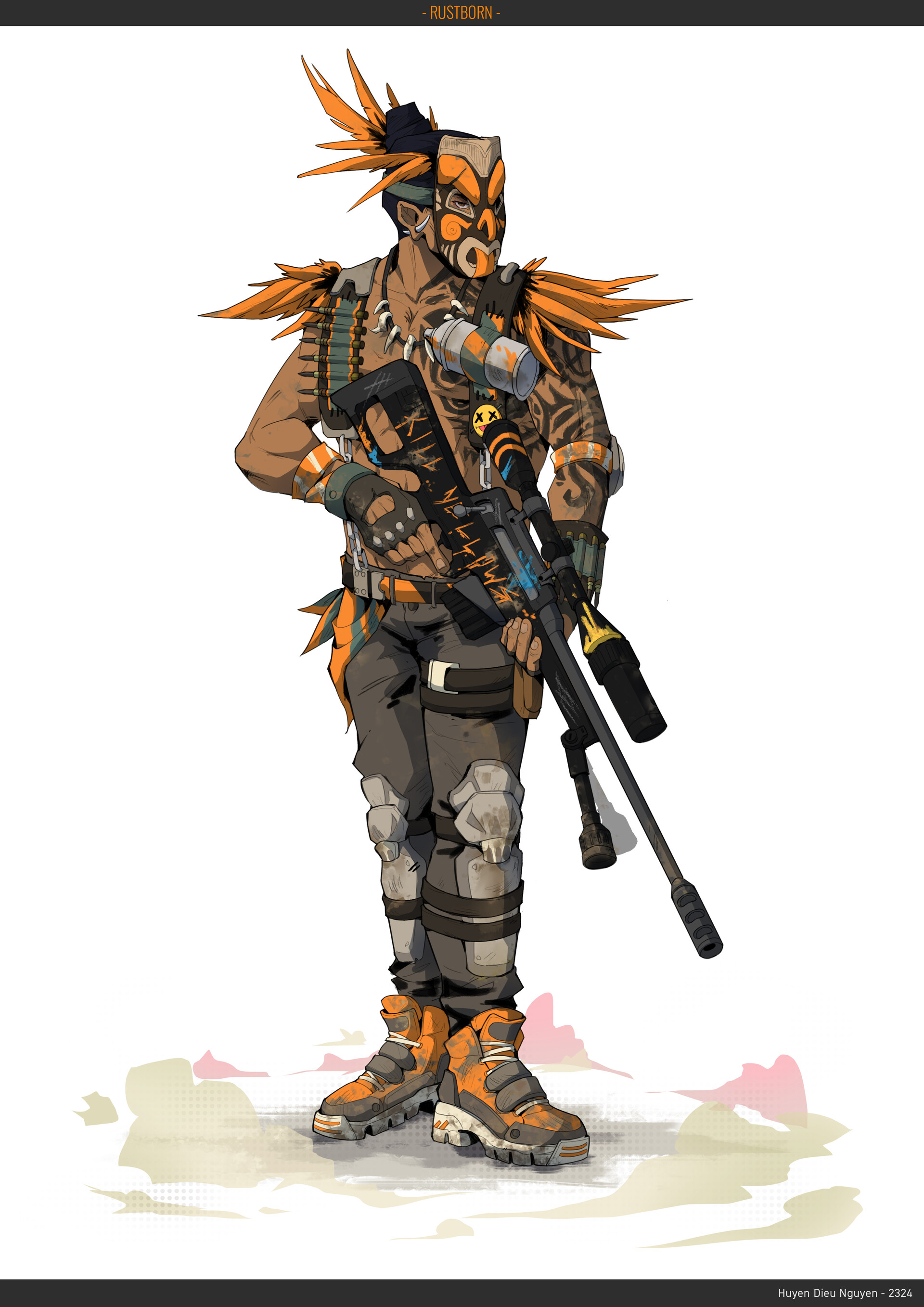ArtStation - RUSTBORN - Anarchist Sniper