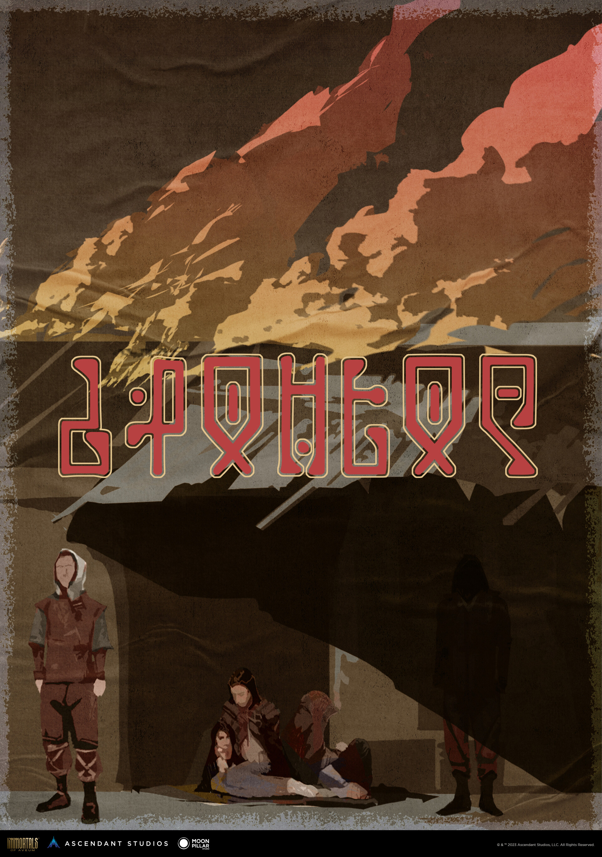 Moon Pillar Studio - Immortals of Aveum - Seren Signage and Posters