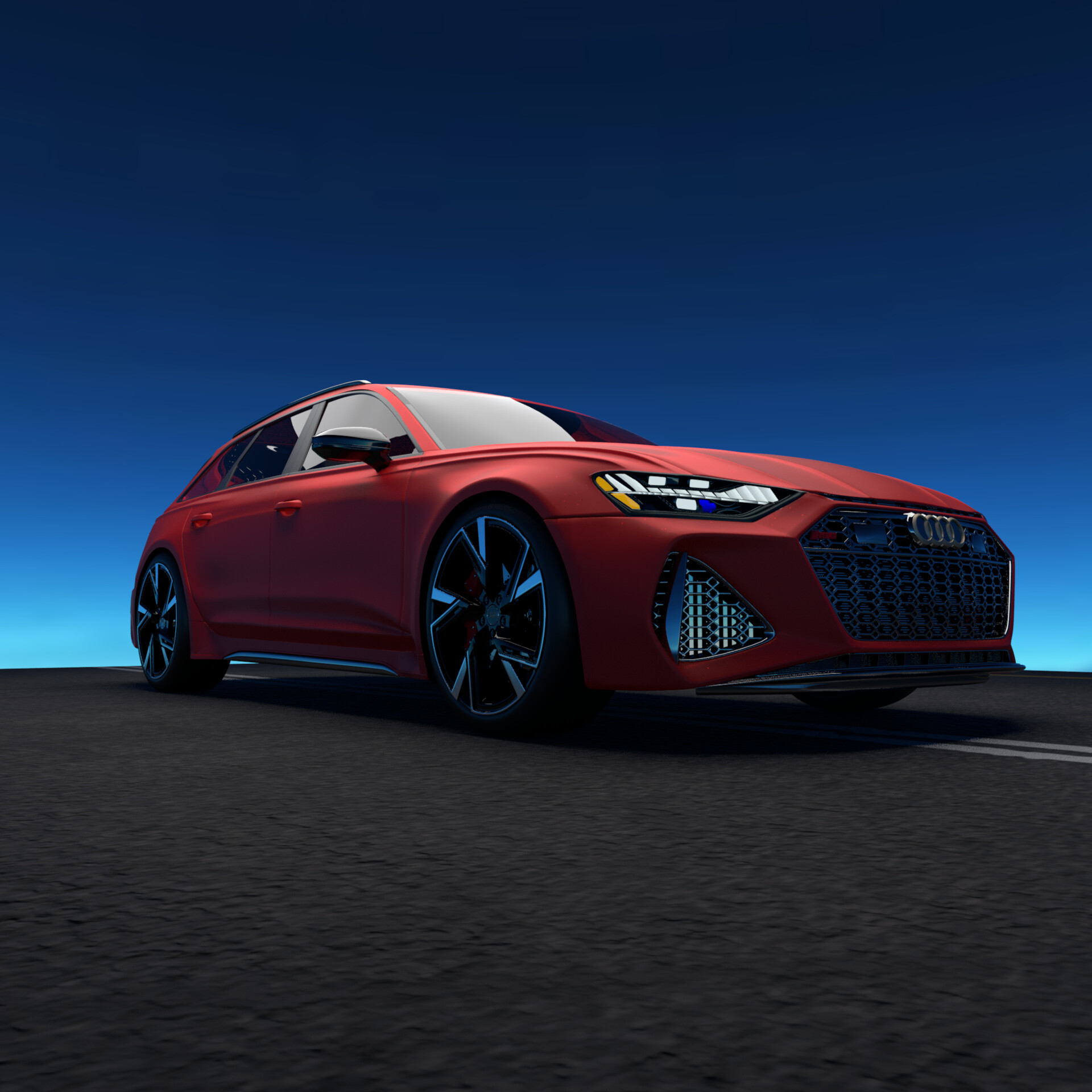 Saurabh Mane - CAR RENDER