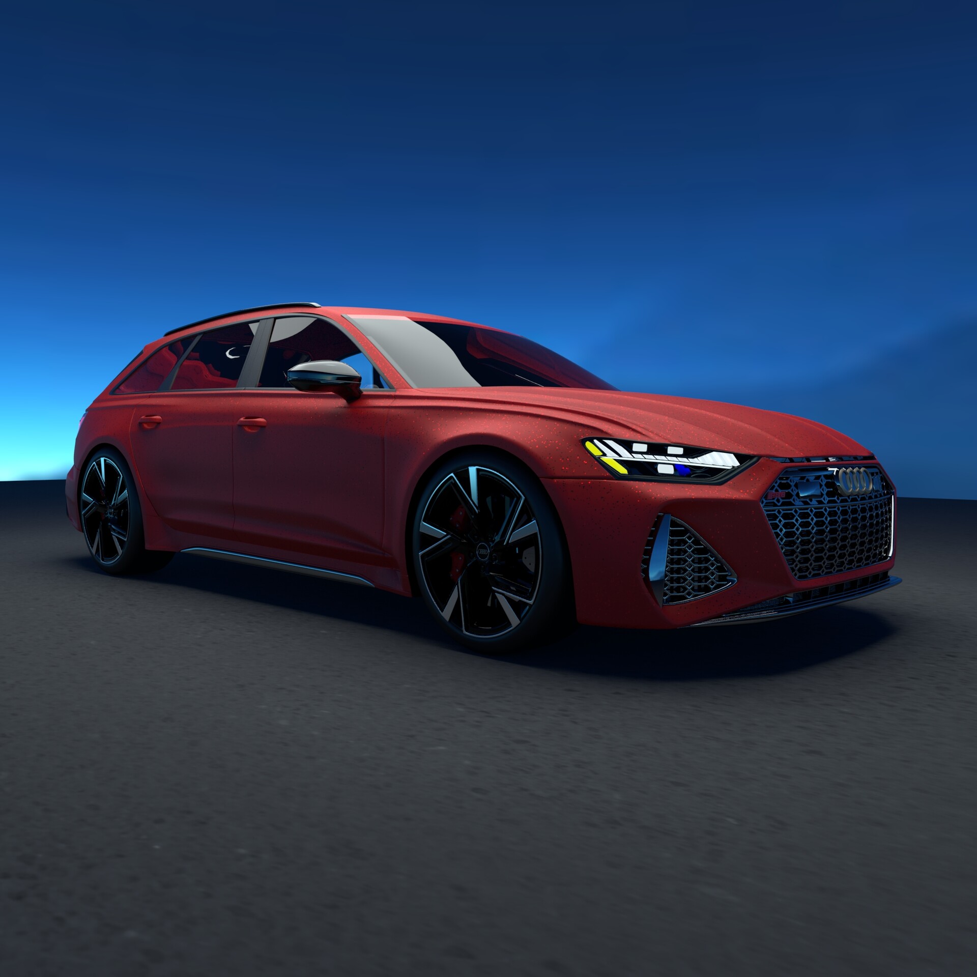 Saurabh Mane - CAR RENDER