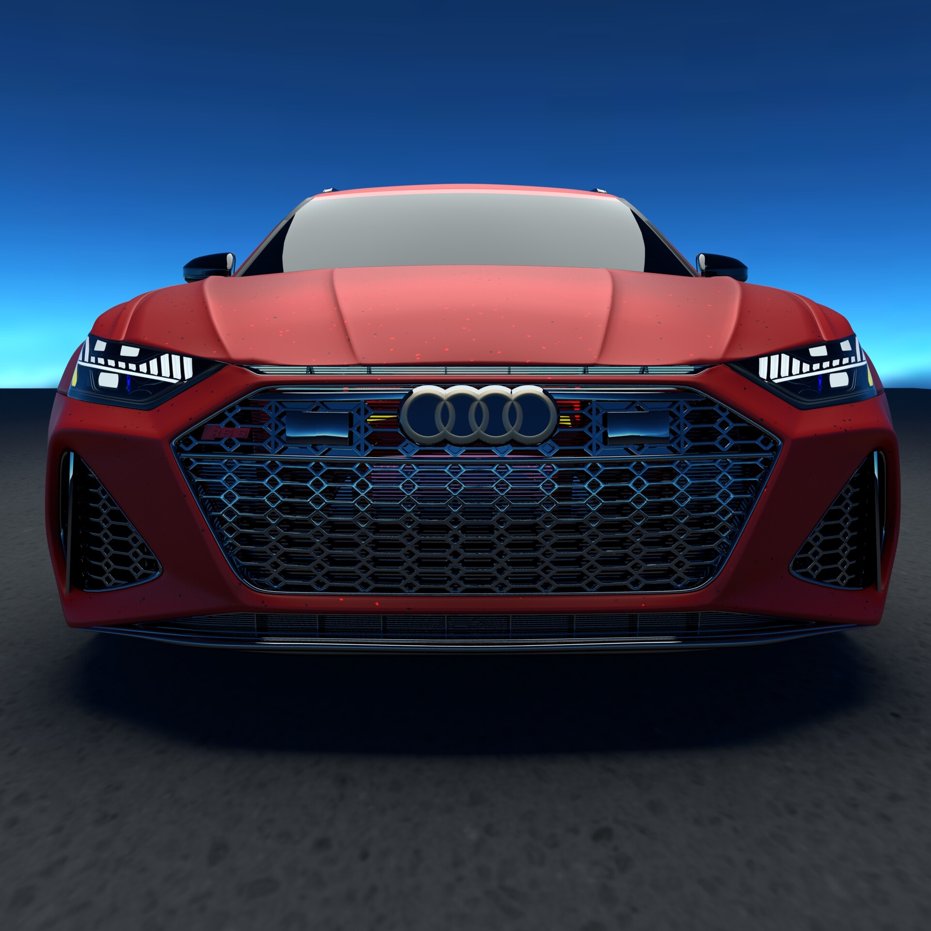 Saurabh Mane - CAR RENDER