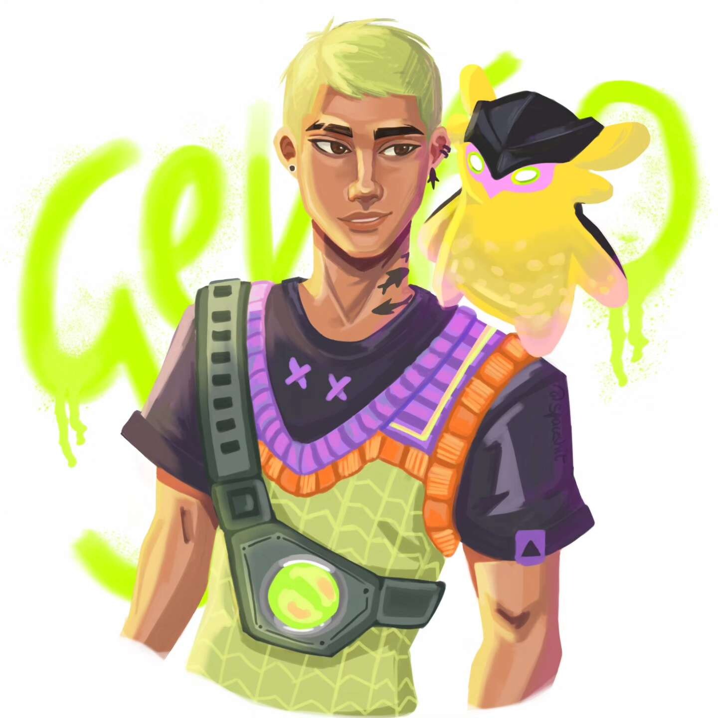 ArtStation - Gekko (Valorant Fanart)