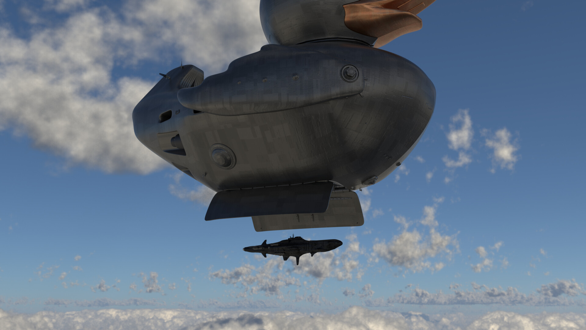 Maxime Laurent - Duck ship weapons and features