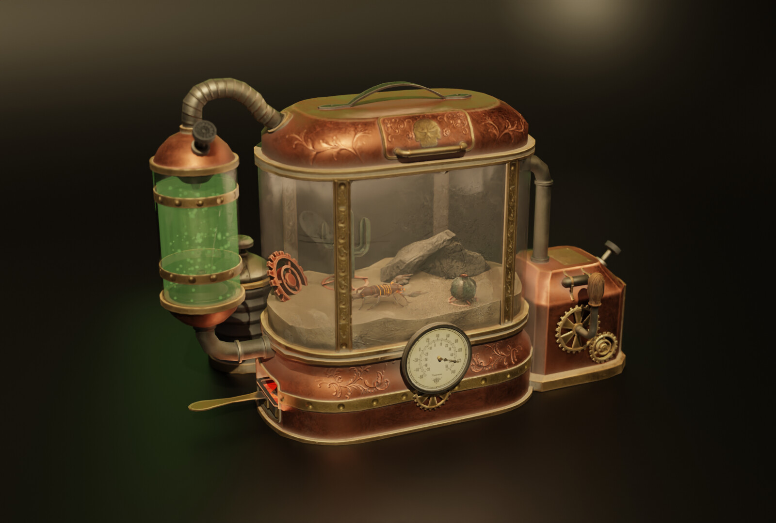 ArtStation - Steampunk Terrarium