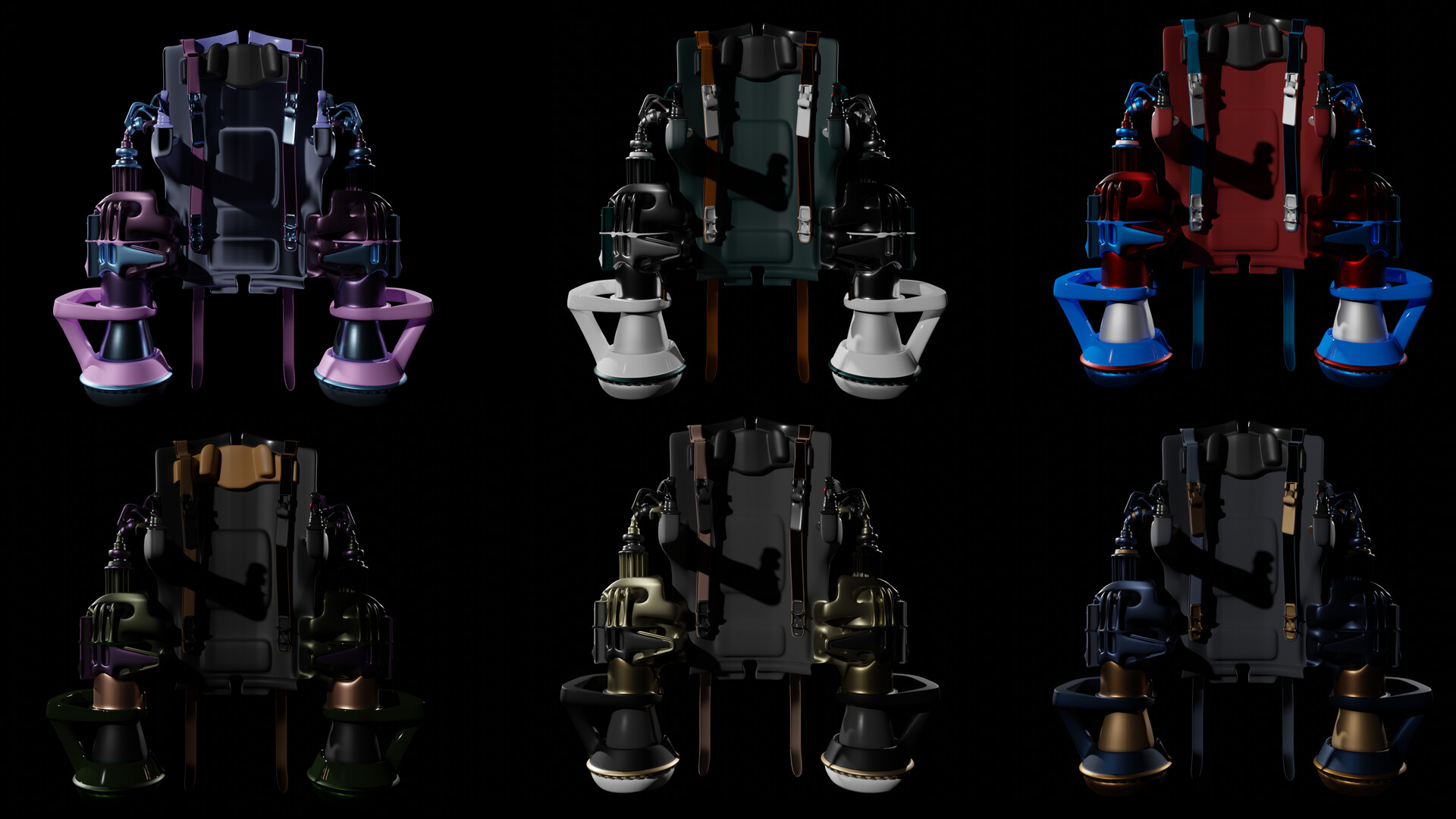 ArtStation - Designer Jetpacks