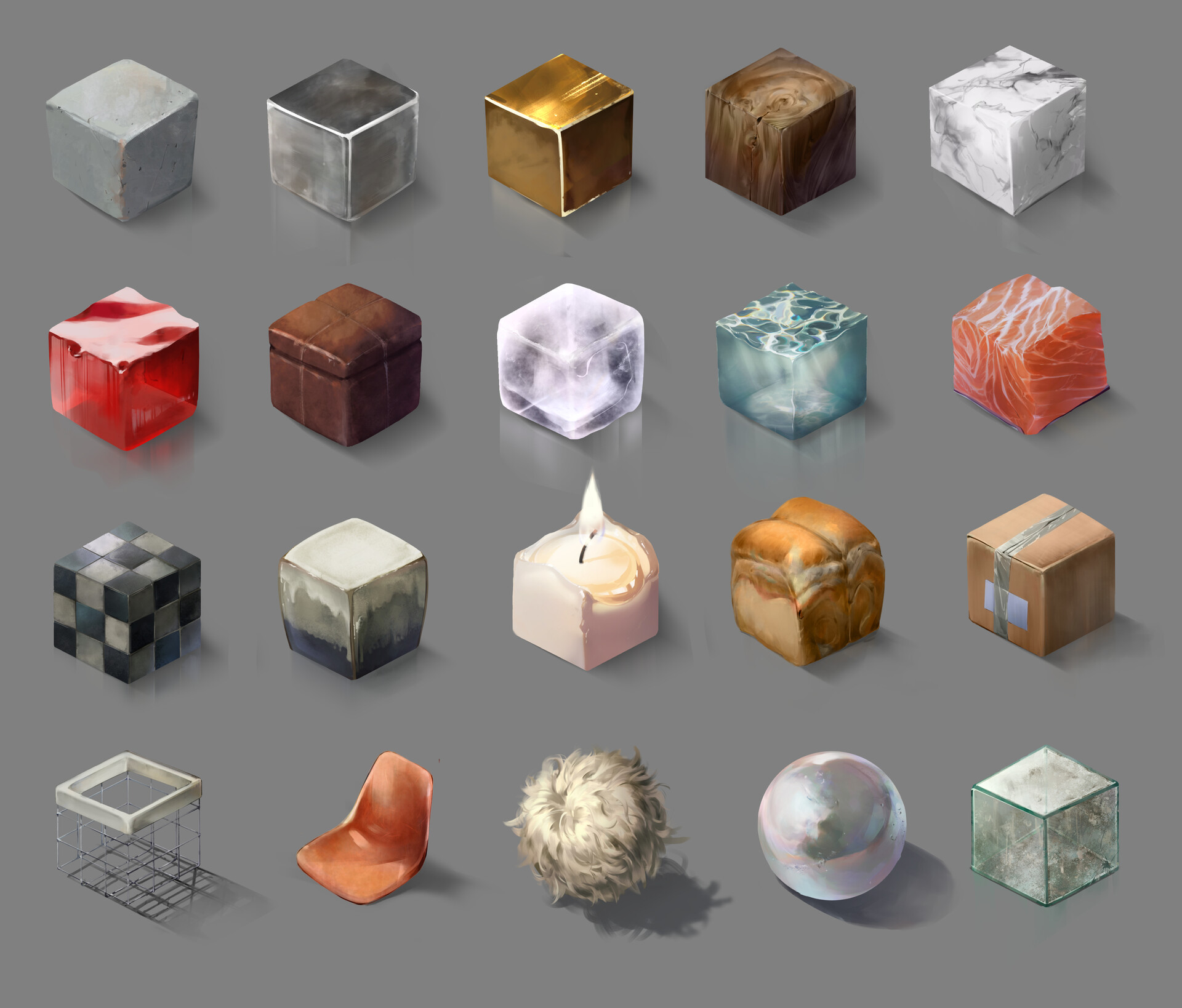 ArtStation - Material Studies