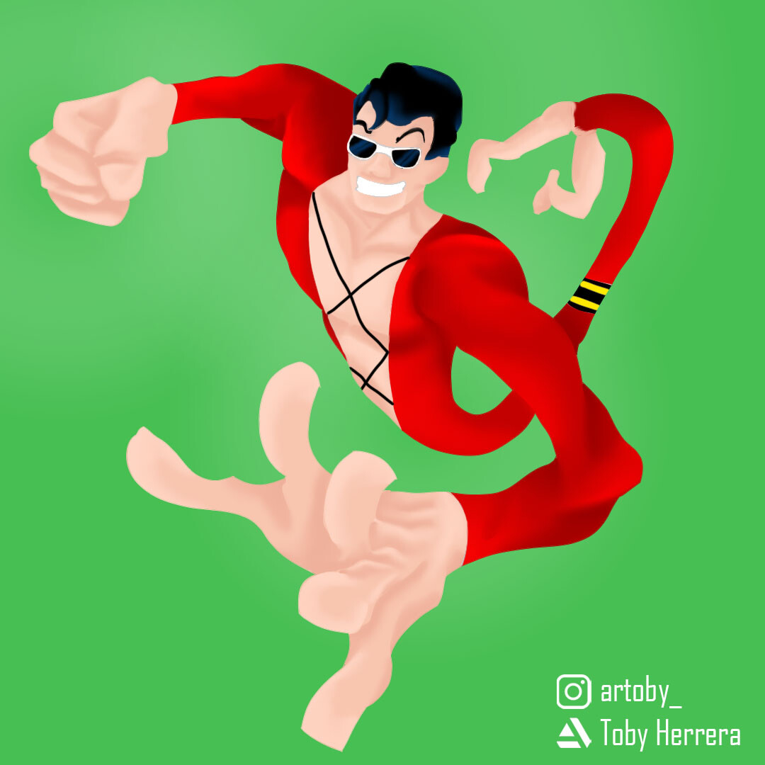 ArtStation - AllStar-Tober Day 28 Plastic man