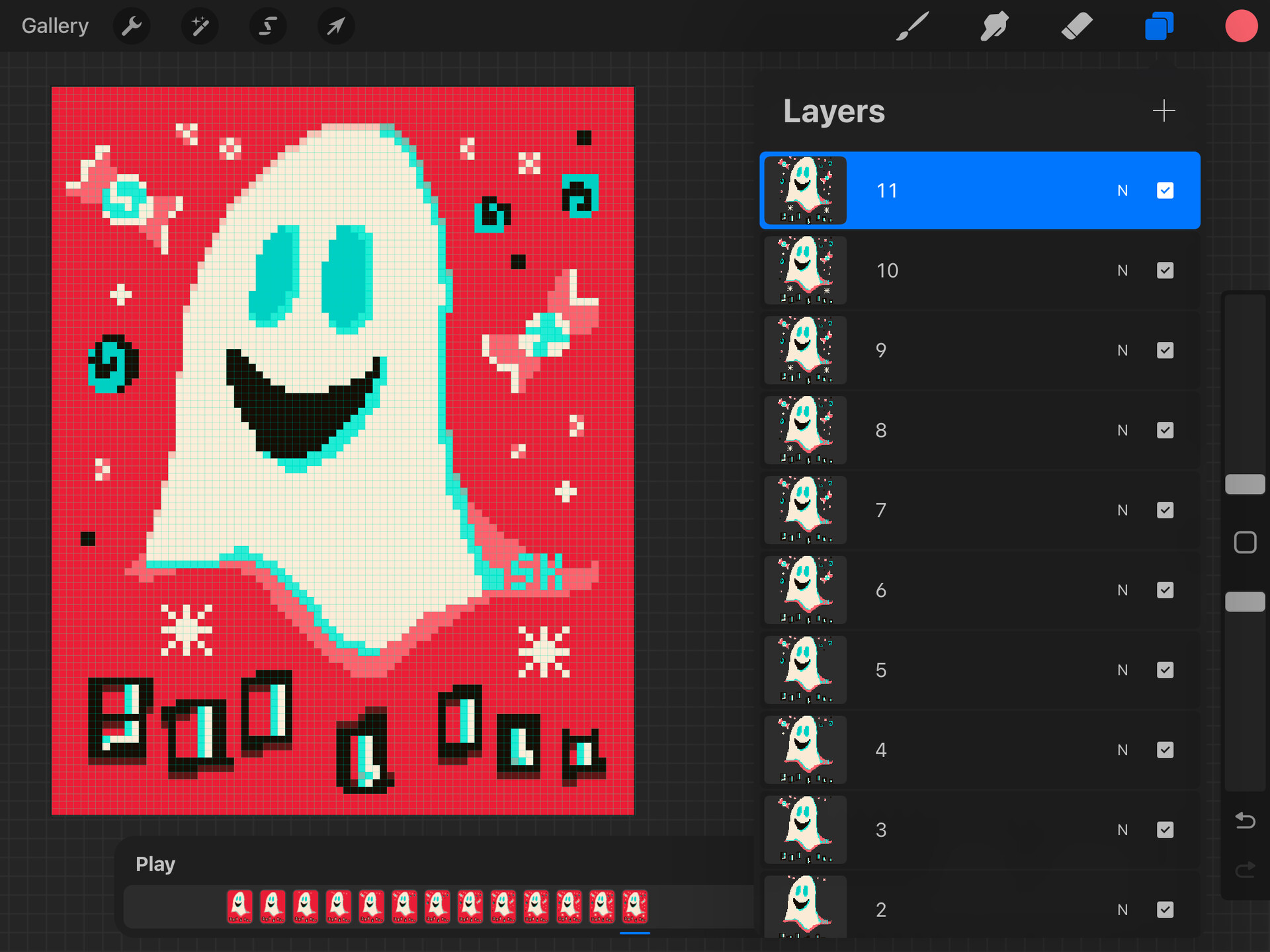 Summer Key - Candy Ghost | Digital Art