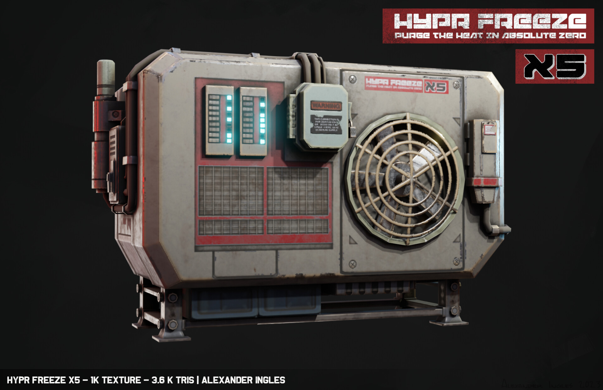 Alex Ingles - Hypr Freeze X5 Sci-fi Air Conditioner