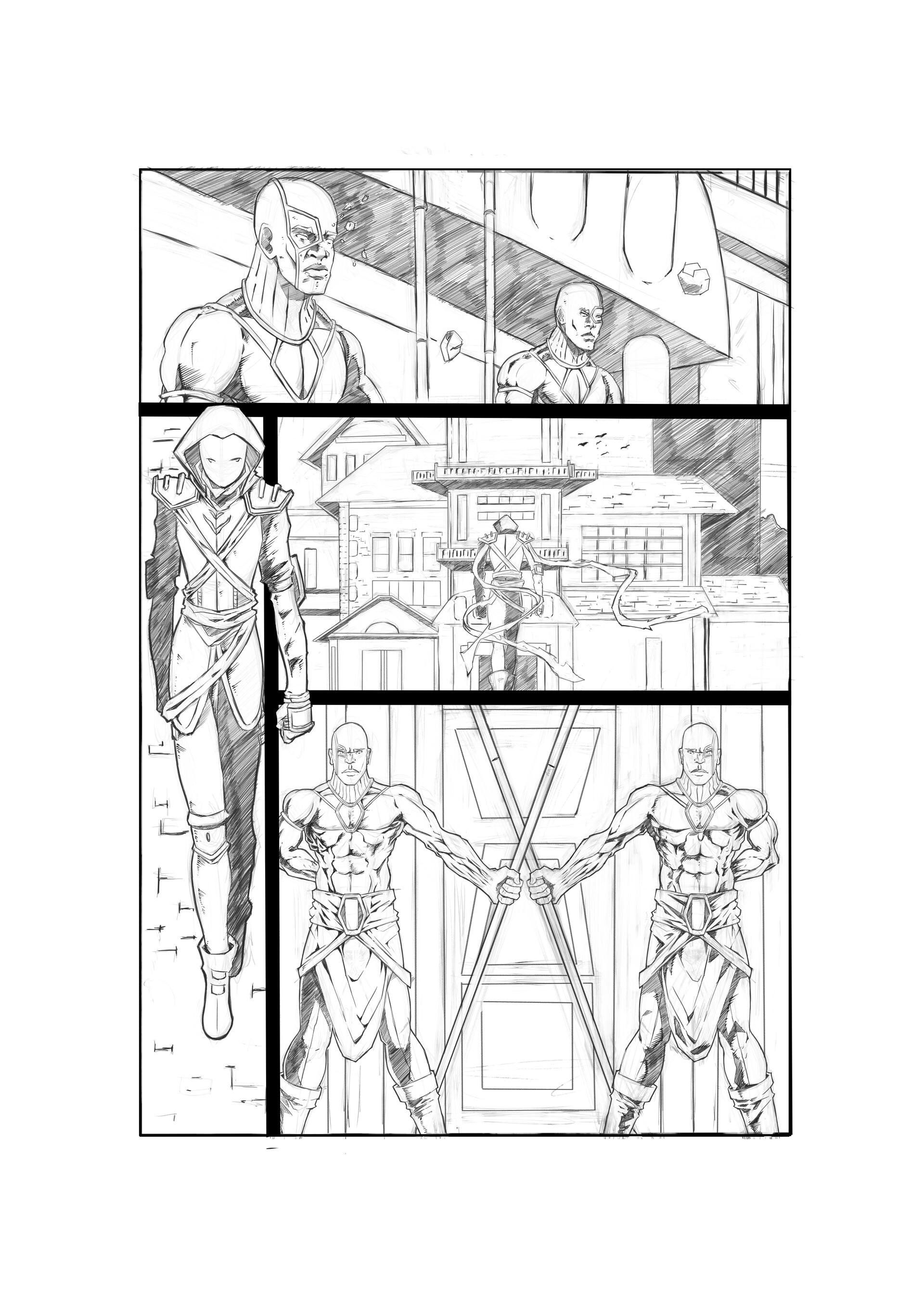 ArtStation - Approved comic pencils 4