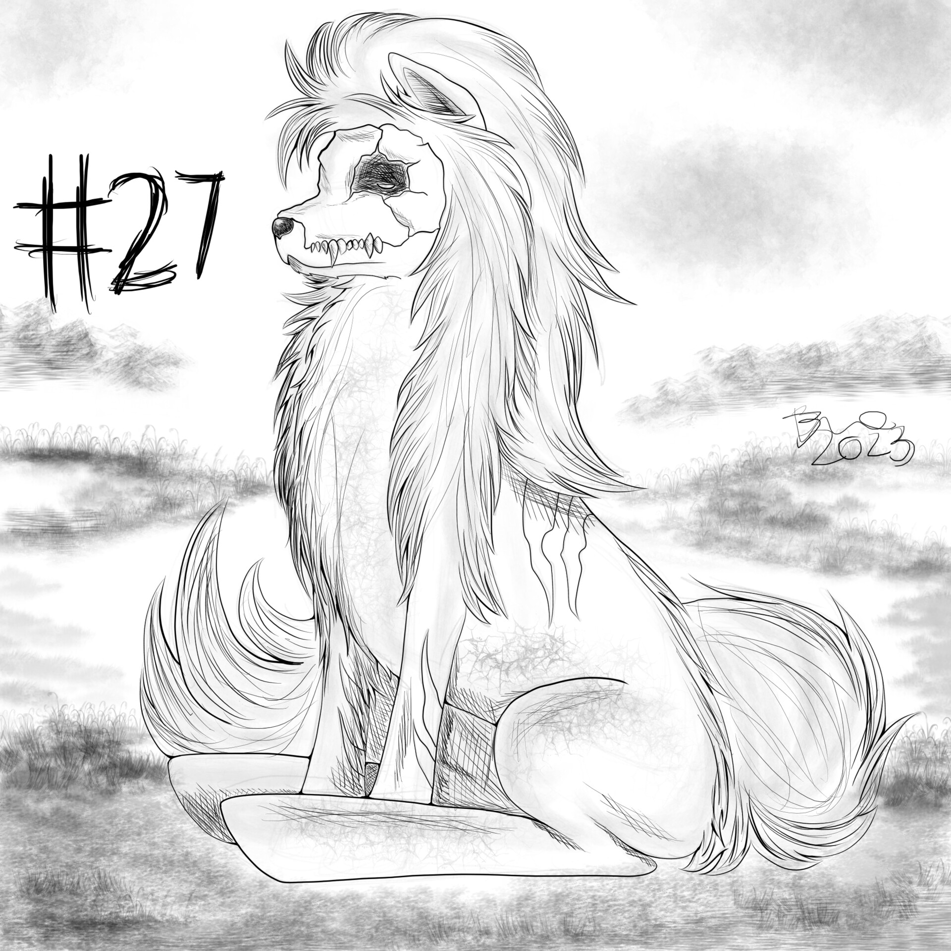 ArtStation - IkT 2023 027 - Beast