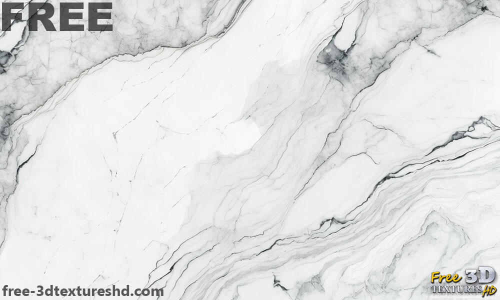 PBR Textures Free Download - White Grey natural Marble Texture ...