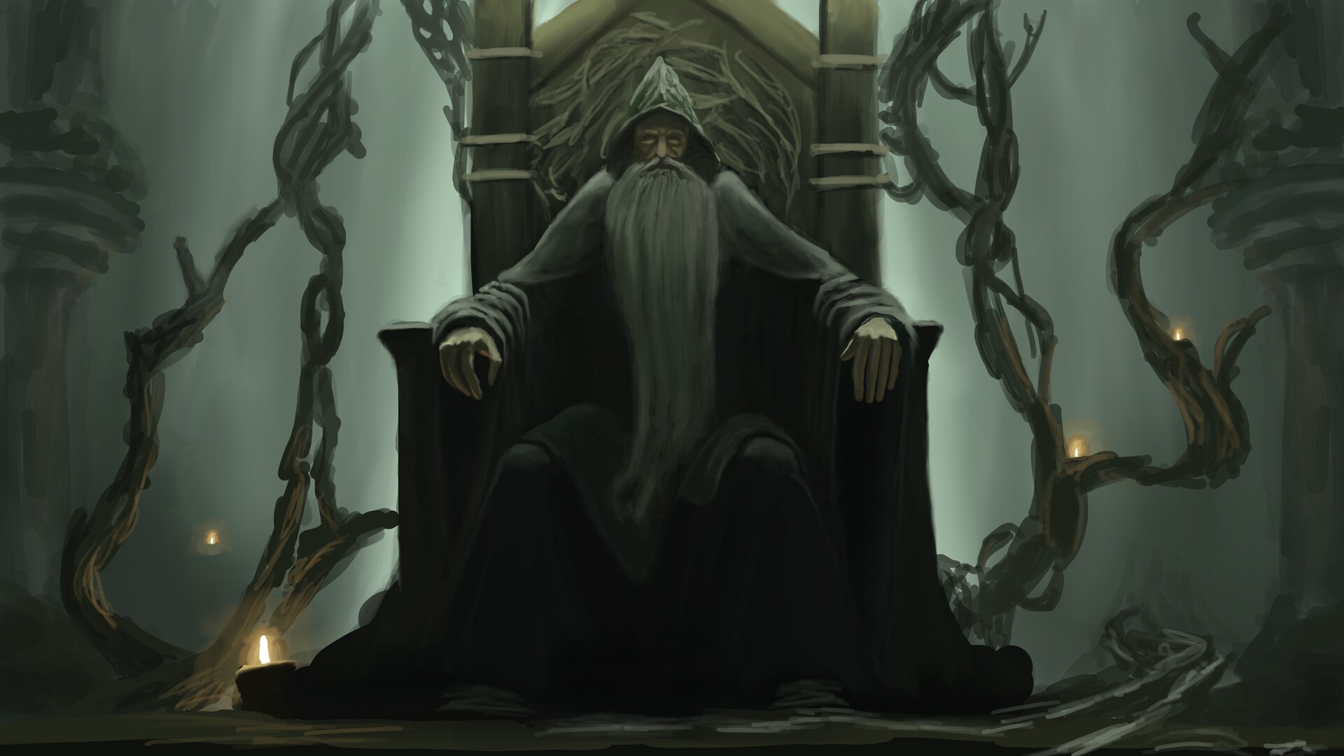 ArtStation - Green Wizard