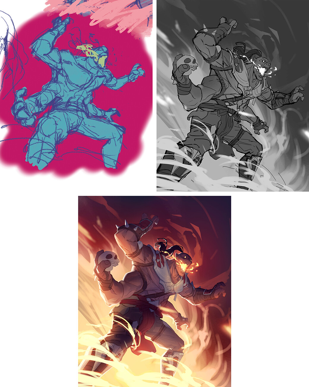 Nimrod Villar - Mortal Kombat 1 official art - Goro