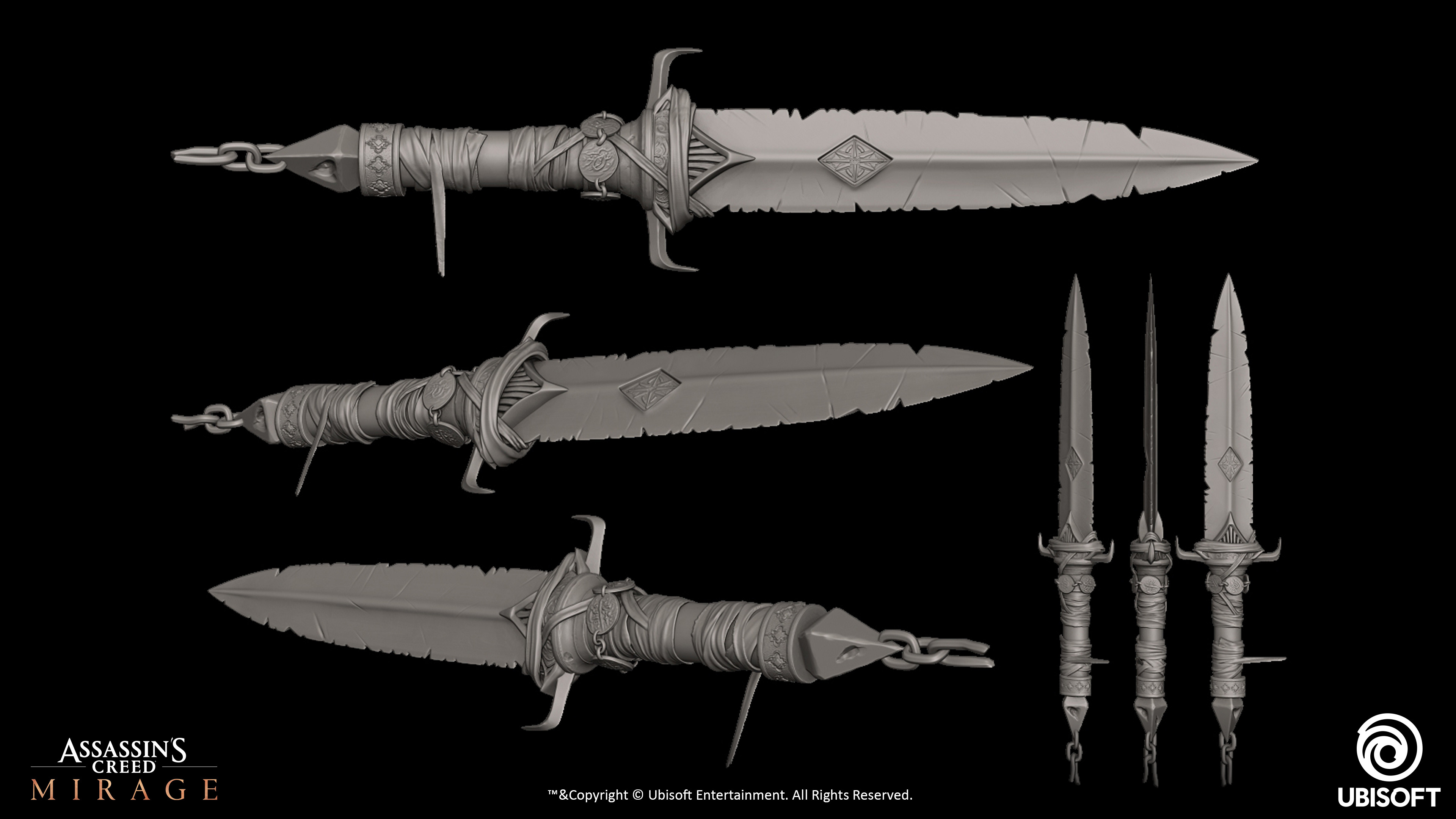 Simeon Lafazanov - ASSASSIN'S CREED MIRAGE - DHJIN WEAPON PACK - DAGGER
