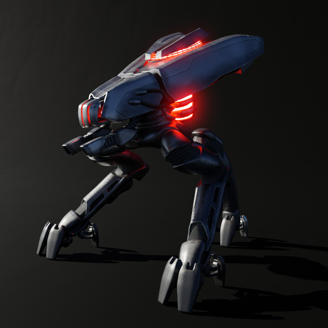 ArtStation - Ceph pinger 3d model