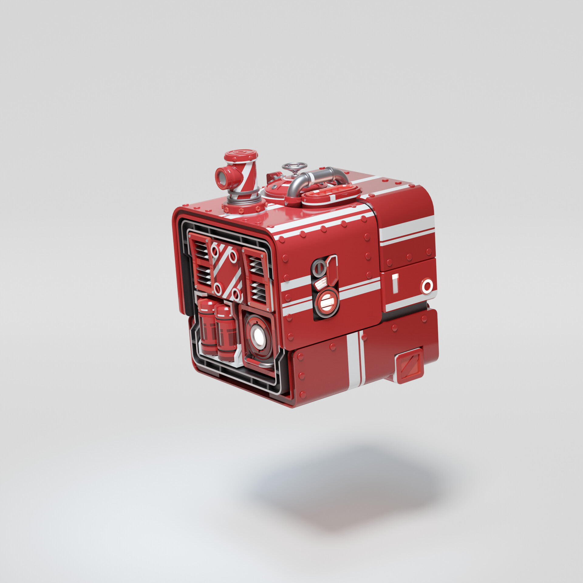 ArtStation - Mini Spaceship