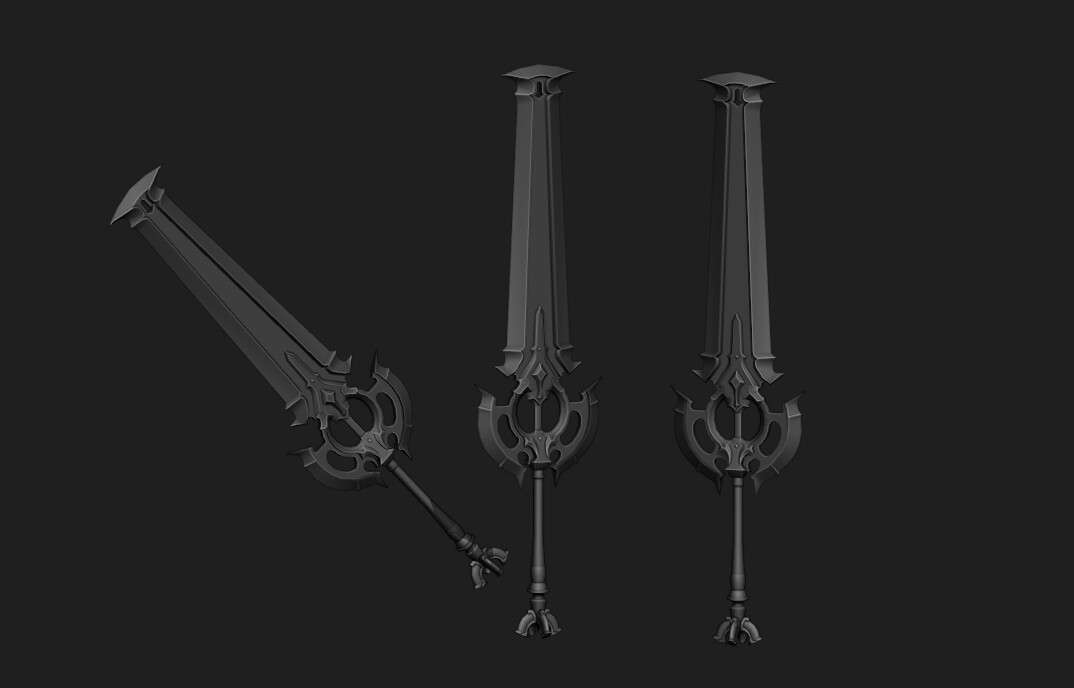 ArtStation - Fantasy Greatsword
