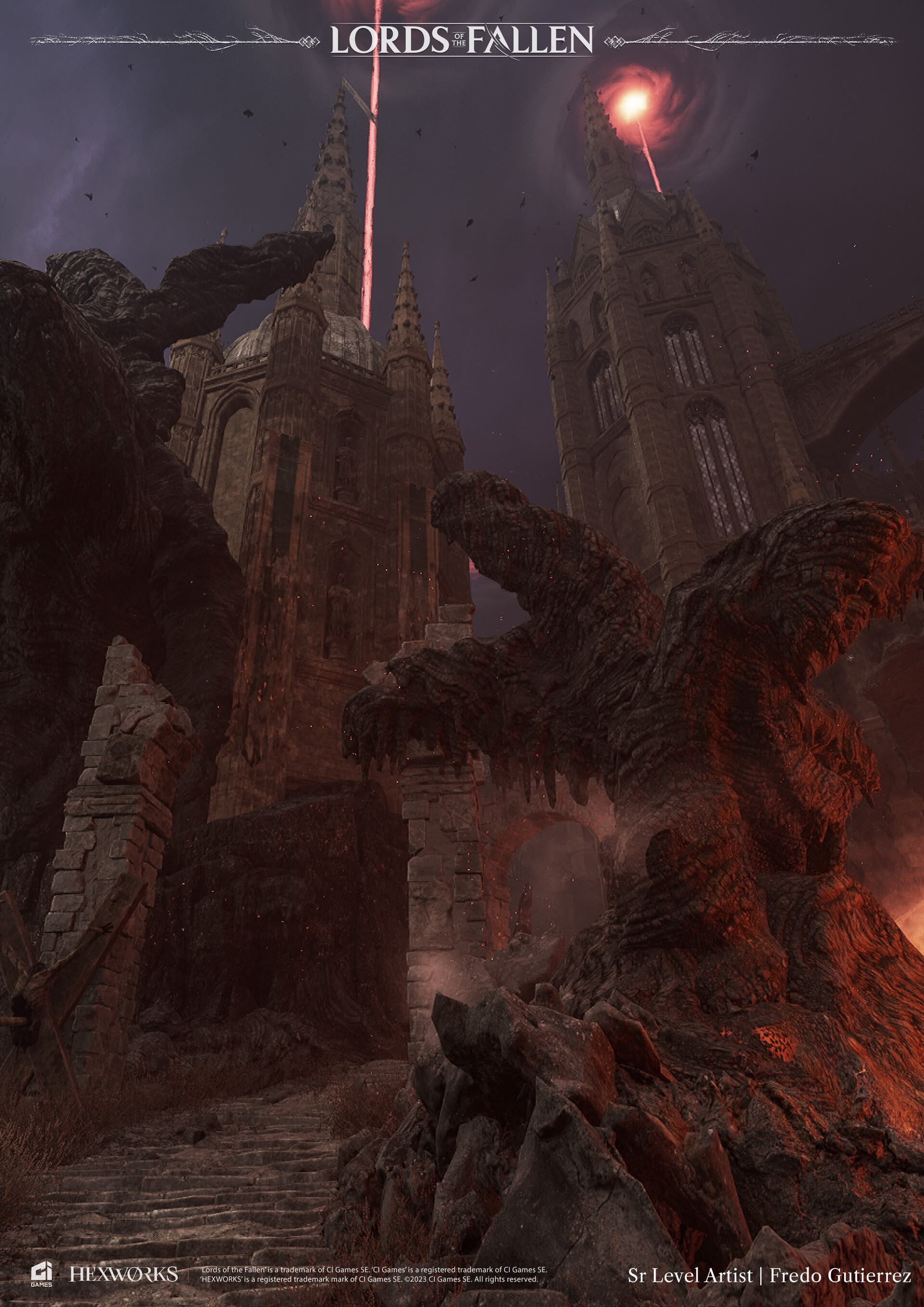 Fredo Gutierrez - Lords Of The Fallen - Castle Main Court