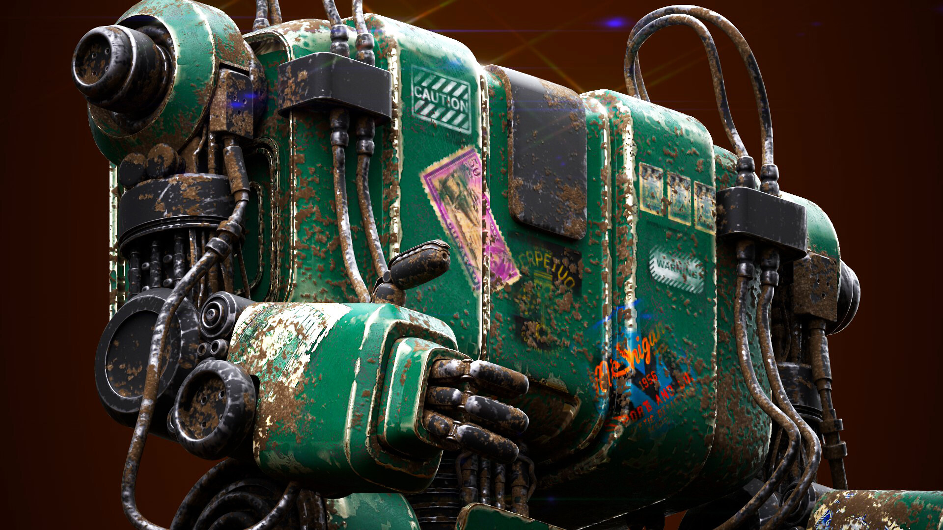 ArtStation - Vintage War Machine