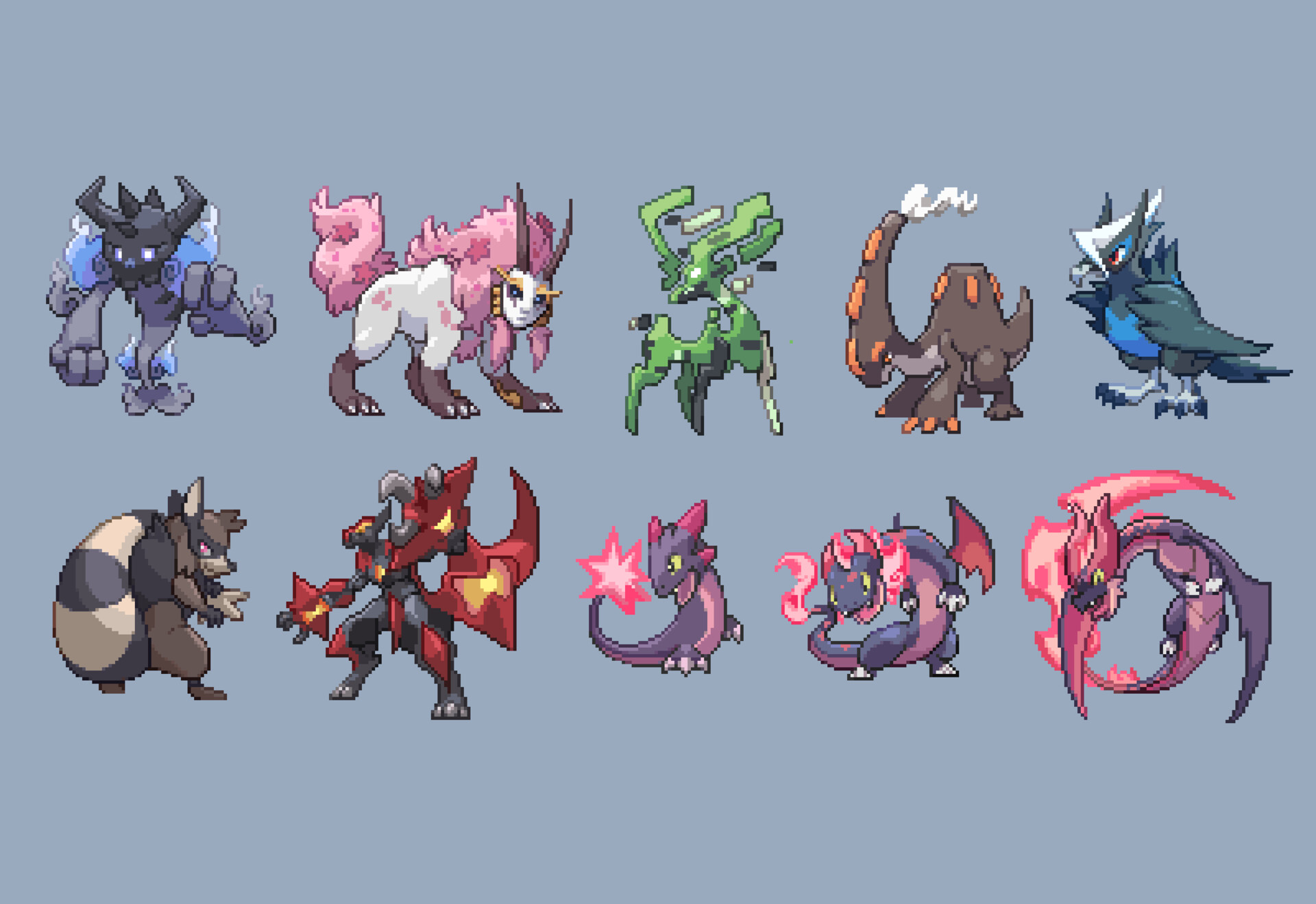 ArtStation - Fakemon Sprites