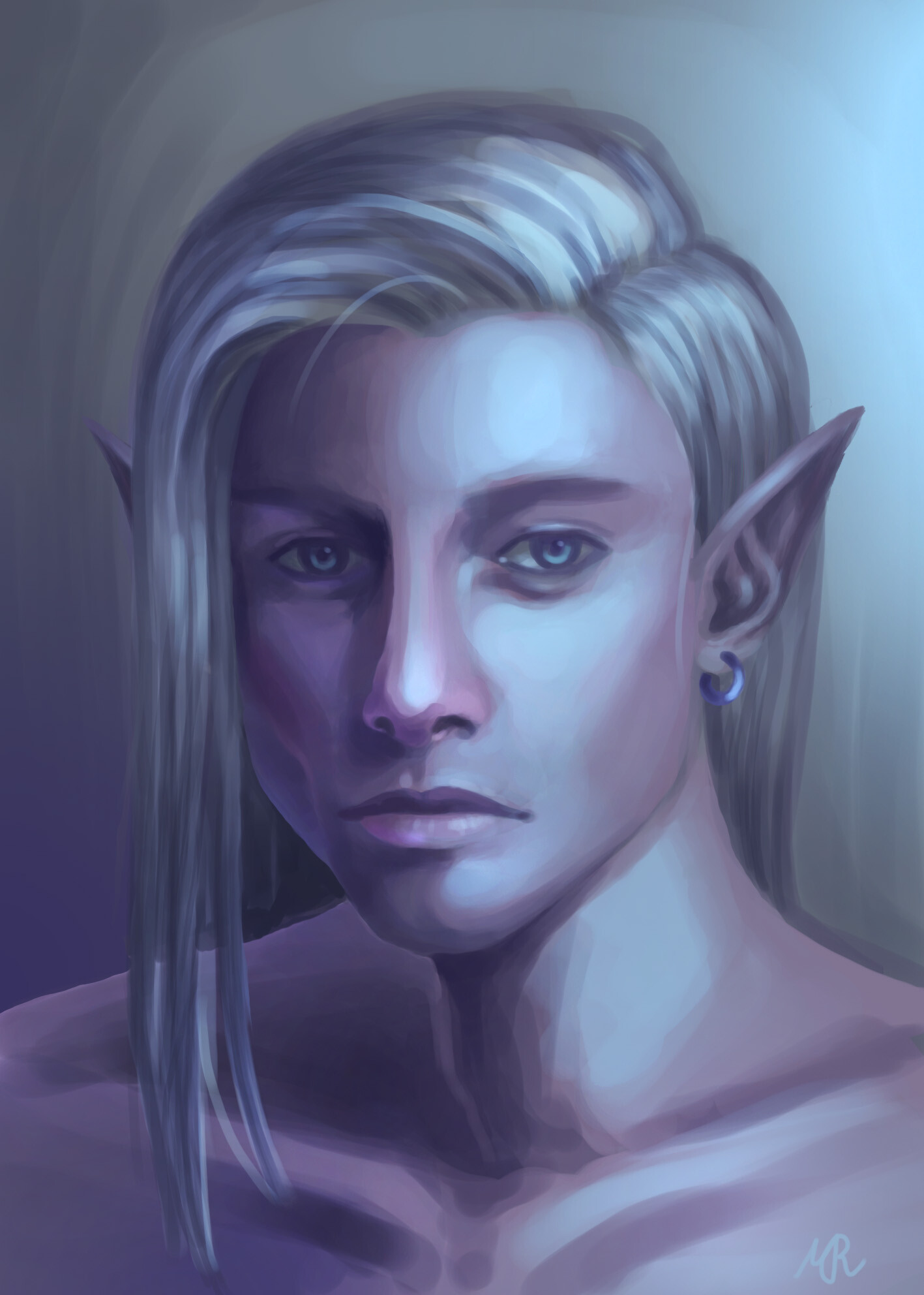 ArtStation - Ice elf