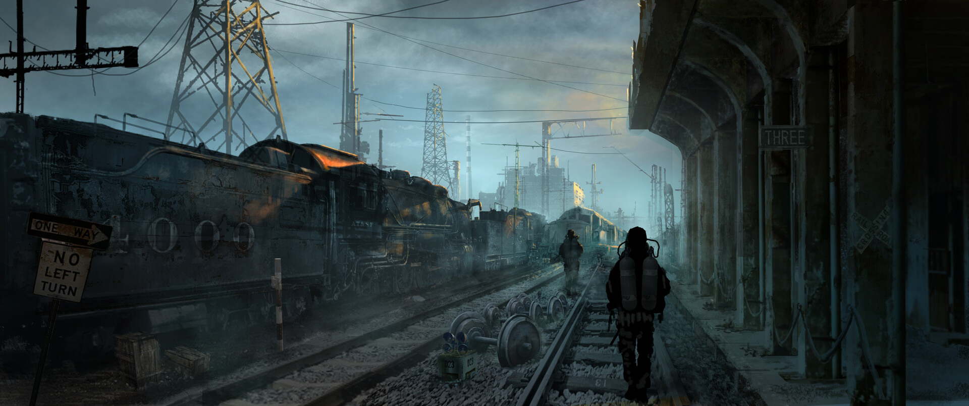 ArtStation - Conceptual art of game scene