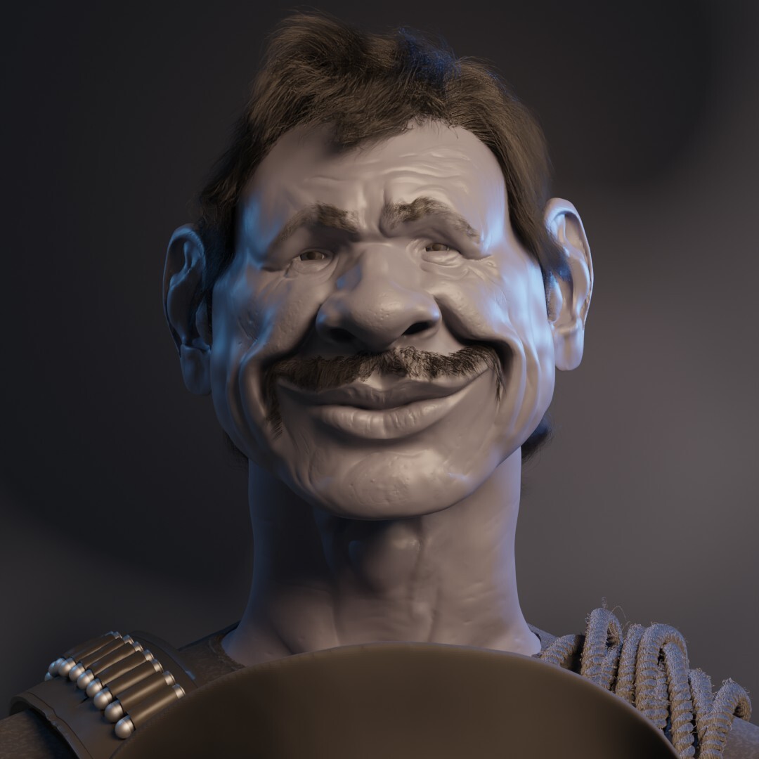 MxD - Charles Bronson caricature