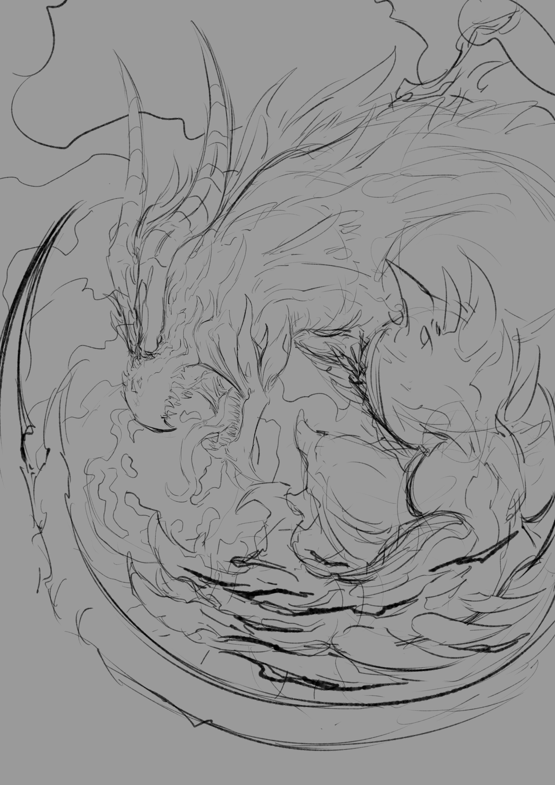 electric dragon coloring pages