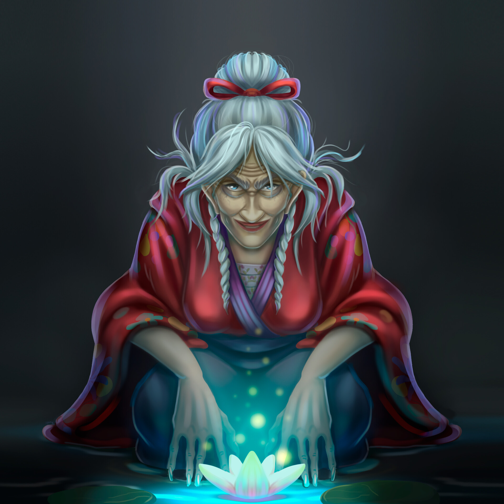 ArtStation - swamp witch