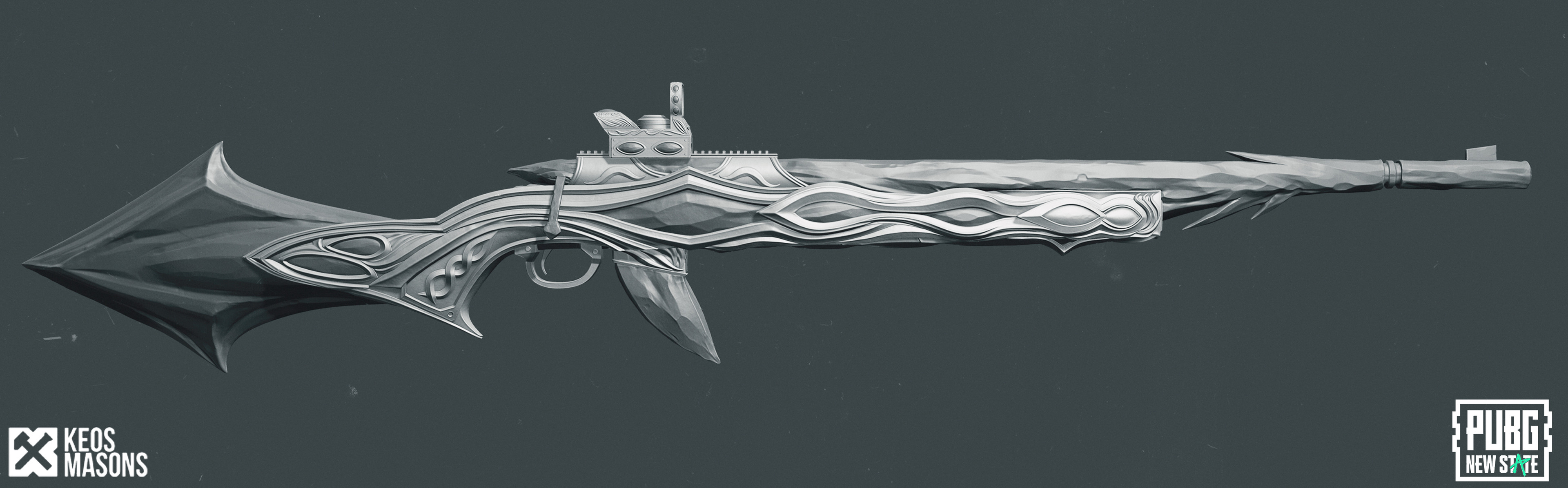 KEOS MASONS - PUBG - Frozen Weapon