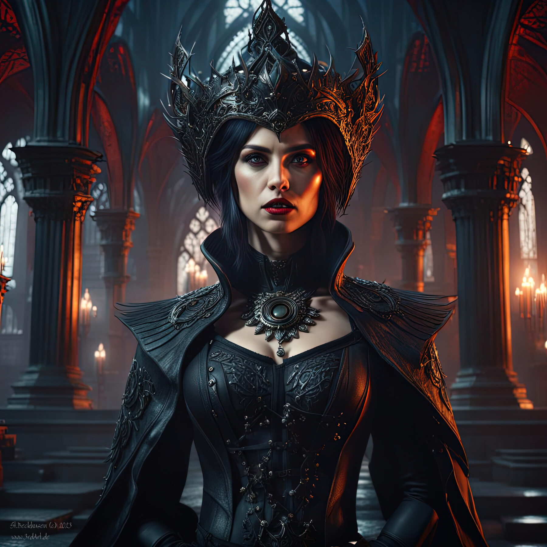 ArtStation - The Princess of Darkness