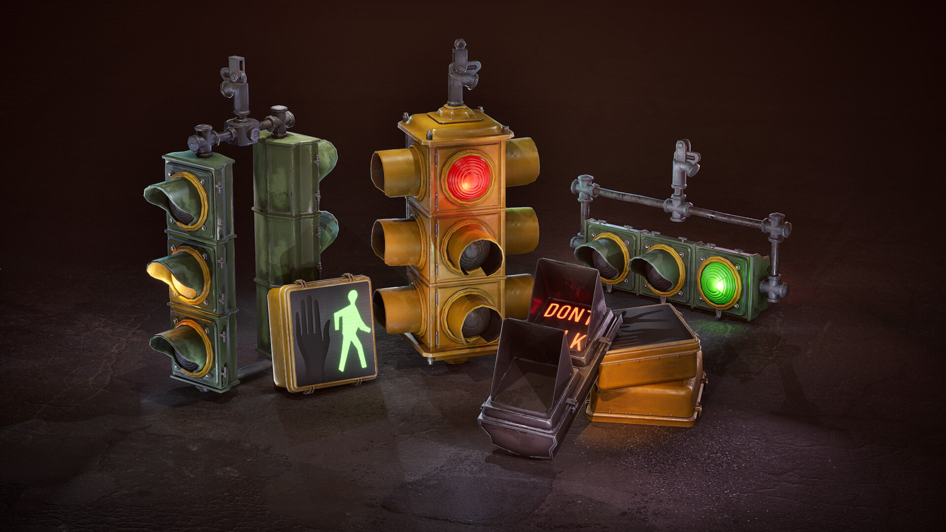 ArtStation - Traffic Lights