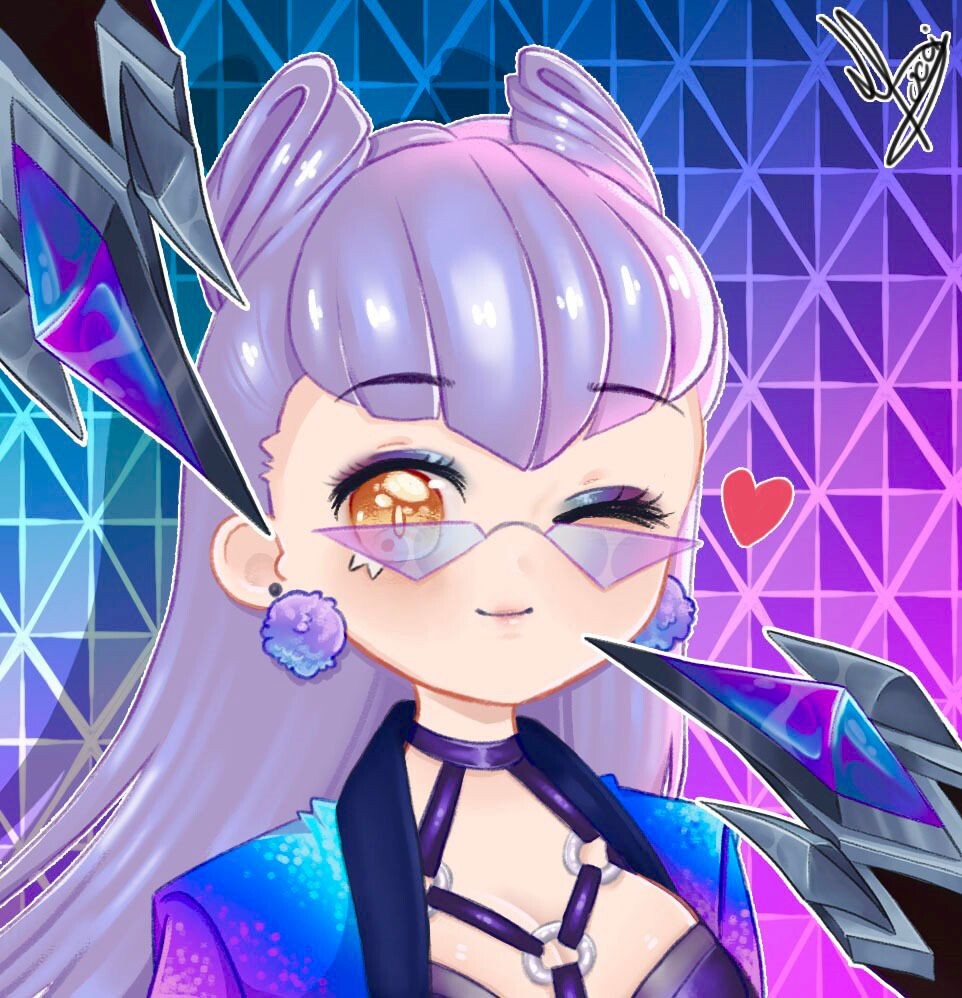 ArtStation - Chibi K/DA Evelynn