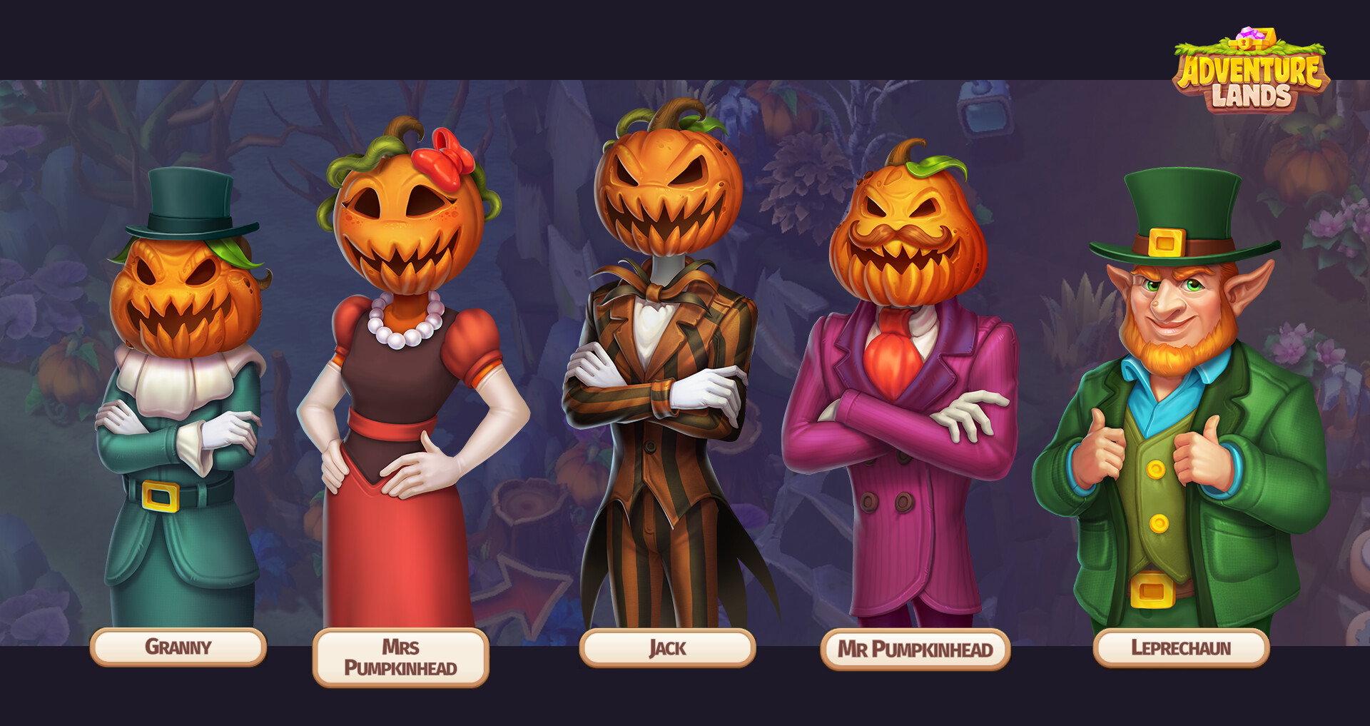 Veronika Borovik - Adventure Lands Halloween Update 2d Assets