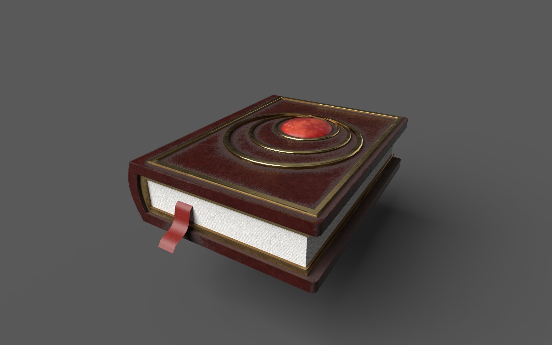 ArtStation - Ruby Flames - fire spell tome