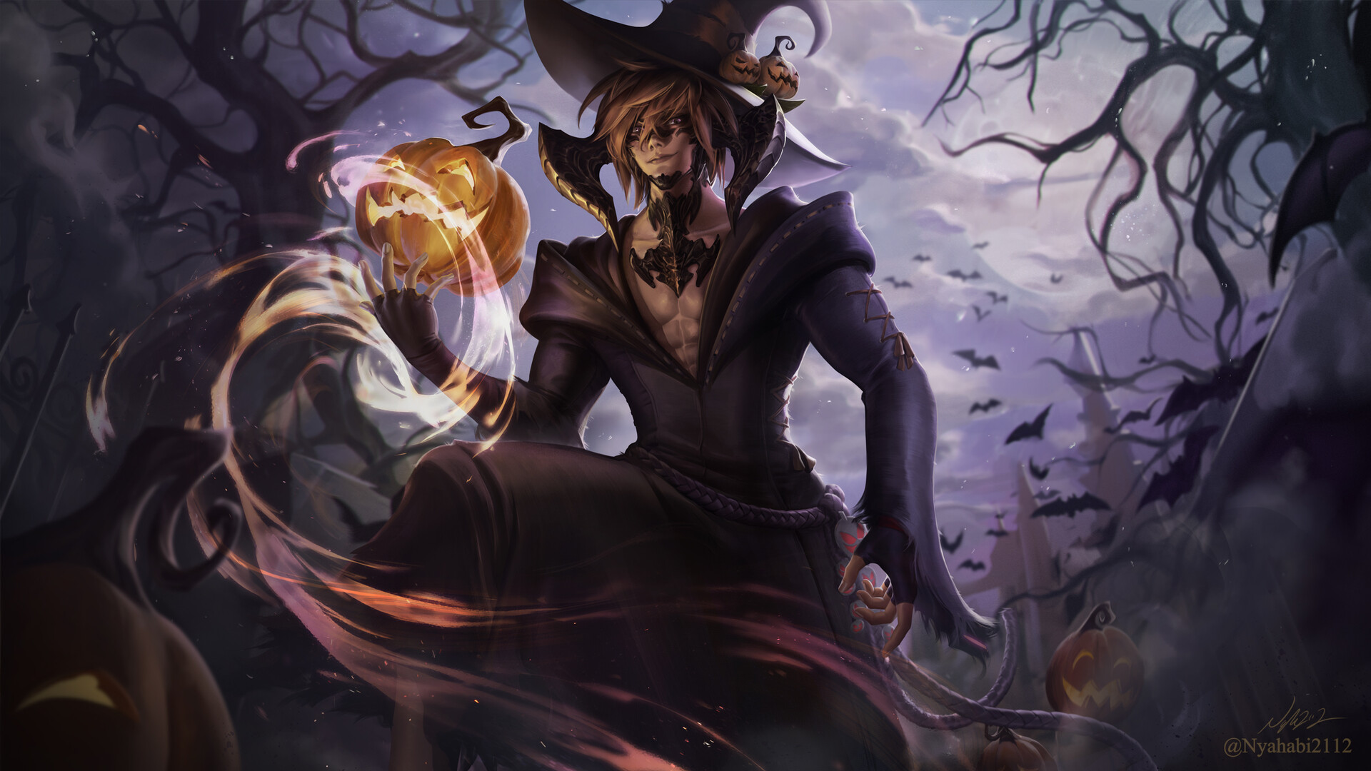 ArtStation - halloween commission