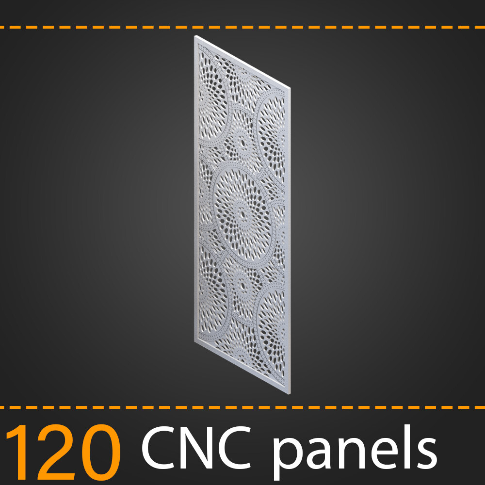 ArtStation - 120-CNC panels