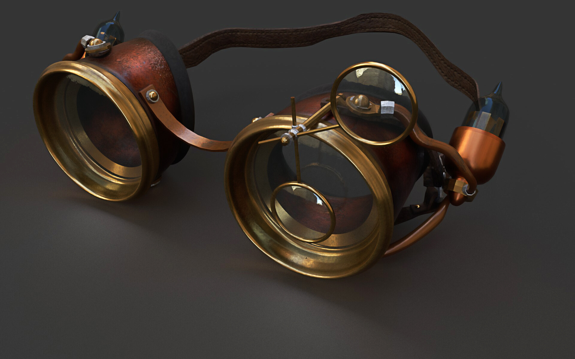 ArtStation - Steampunk Goggles
