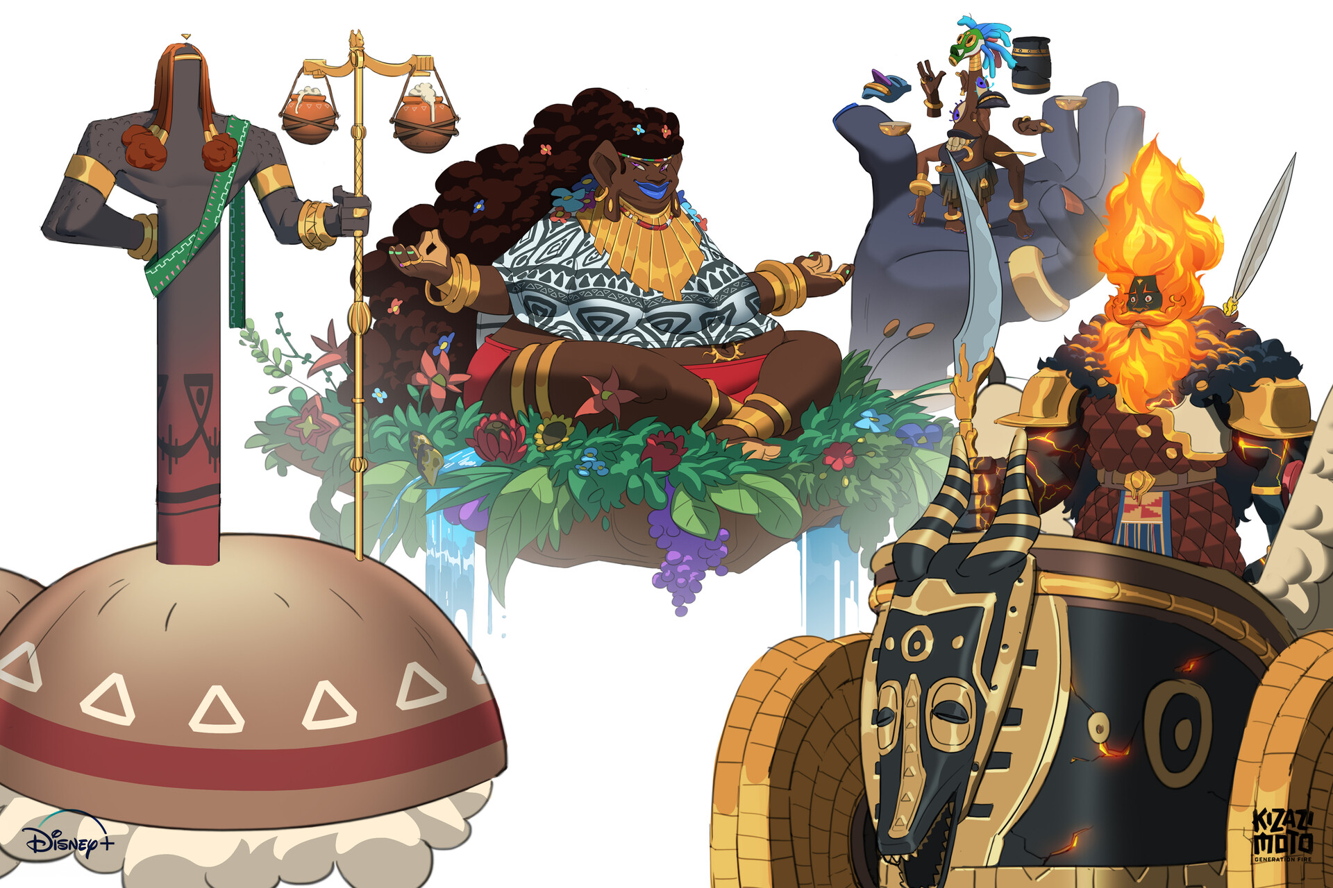 ArtStation - YOU GIVE ME HEART : GODS