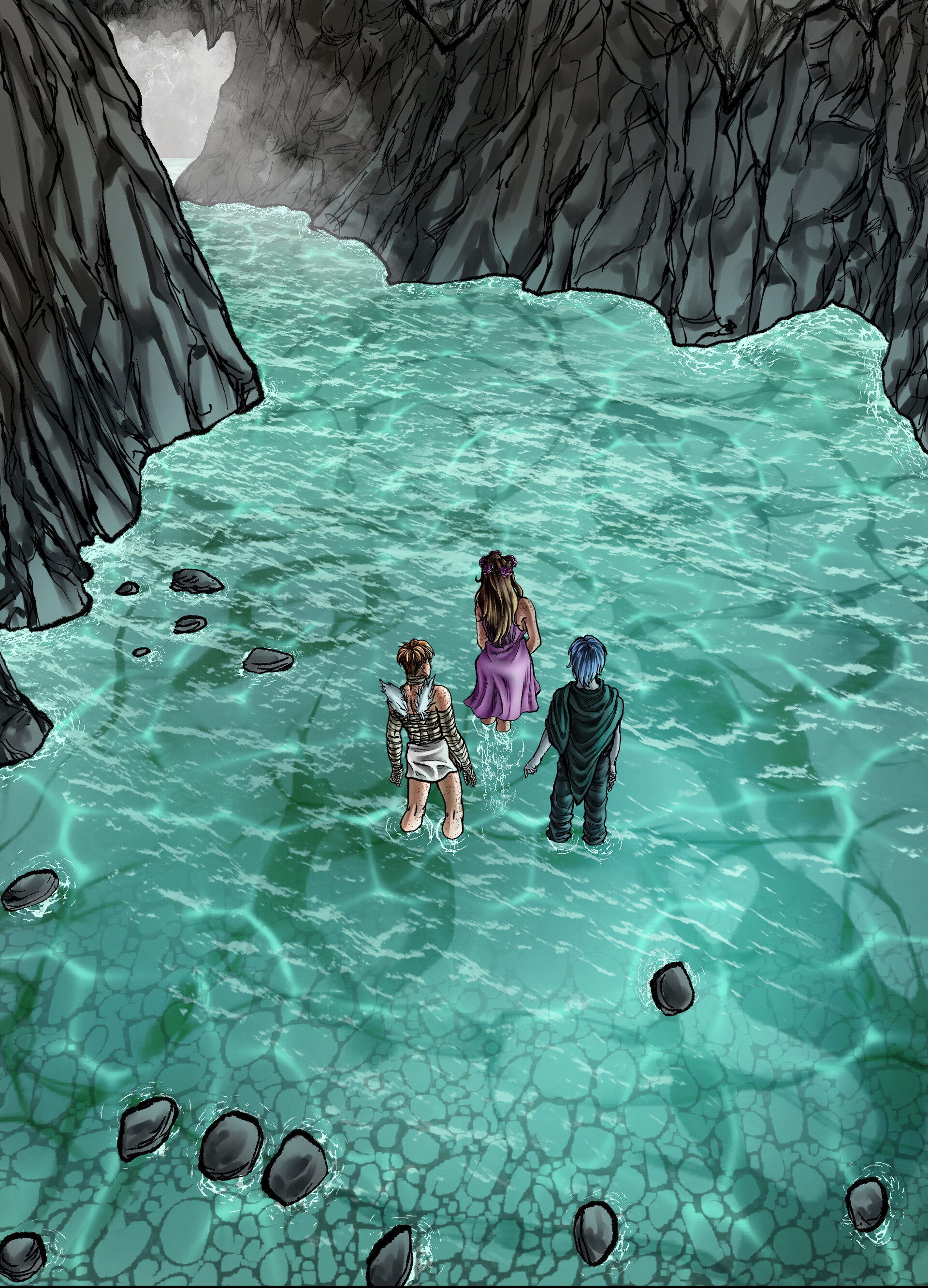 ArtStation - Across the River Styx