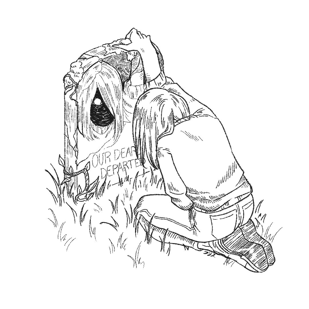 ArtStation - grave reflection - day 27