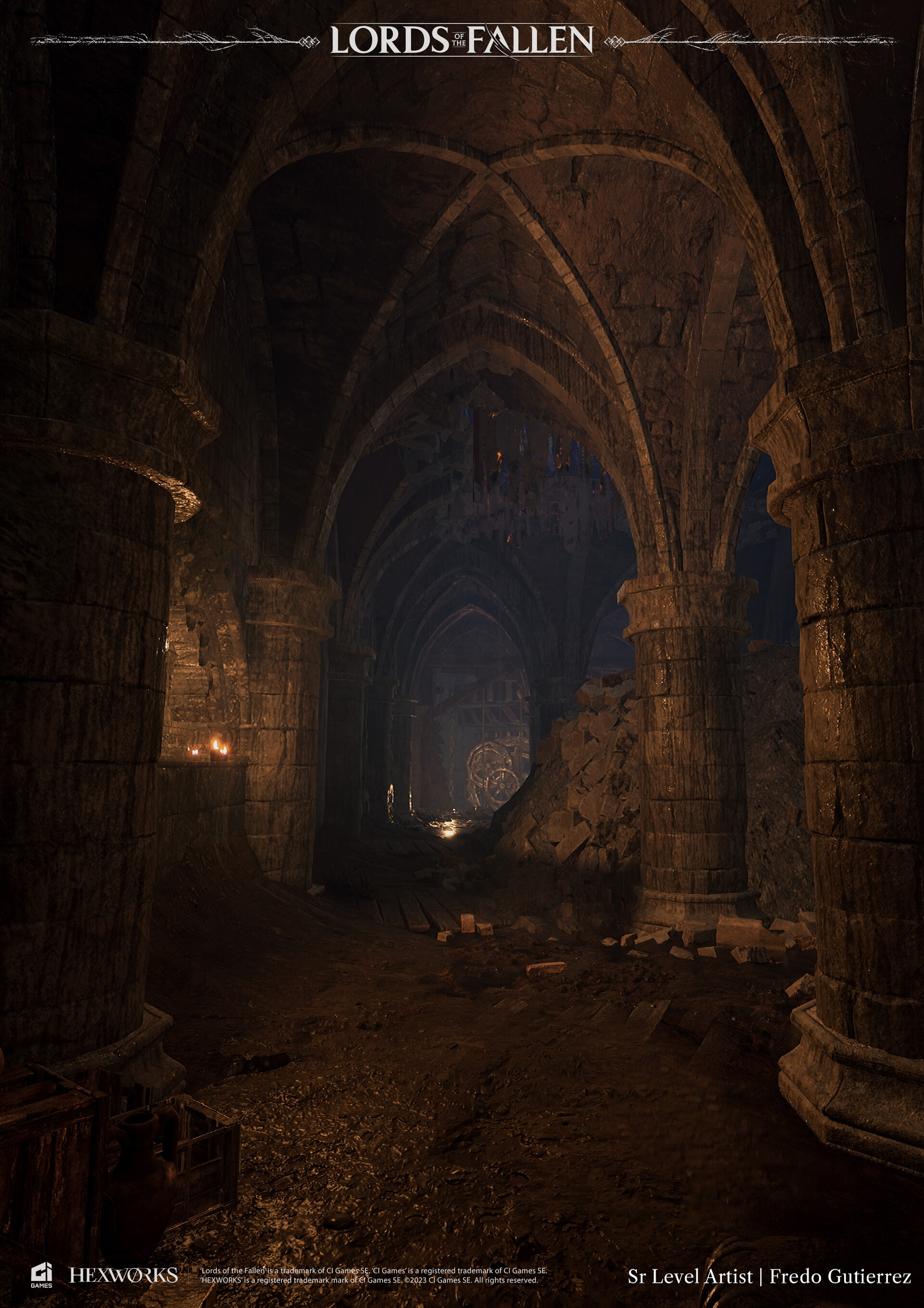Fredo Gutierrez - Lords Of The Fallen - Queen´s Donjon Castle Basement