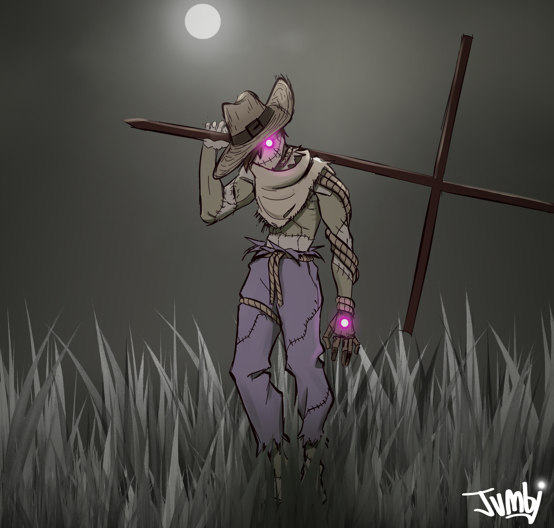 ArtStation - Jumbi Scarecrow