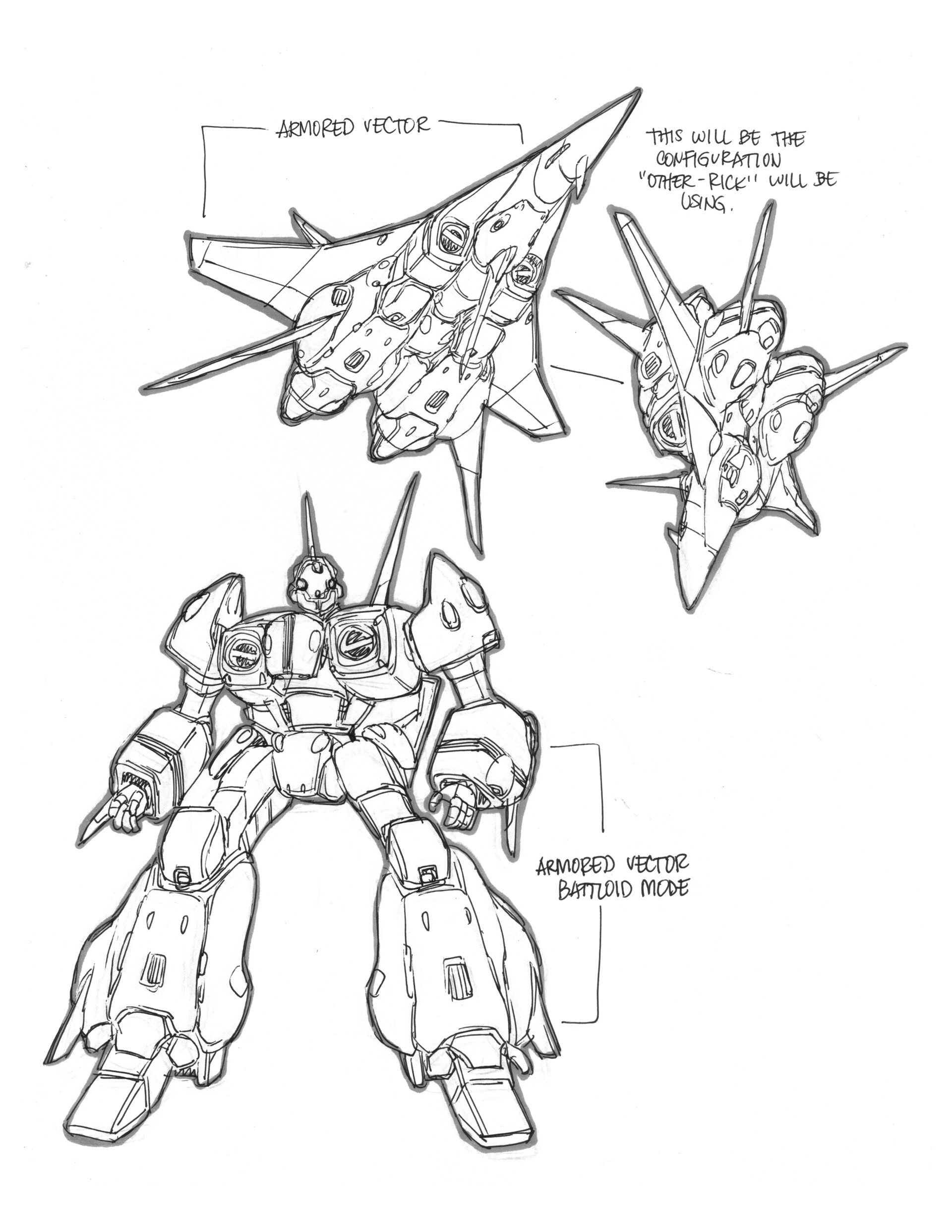 robotech coloring pages