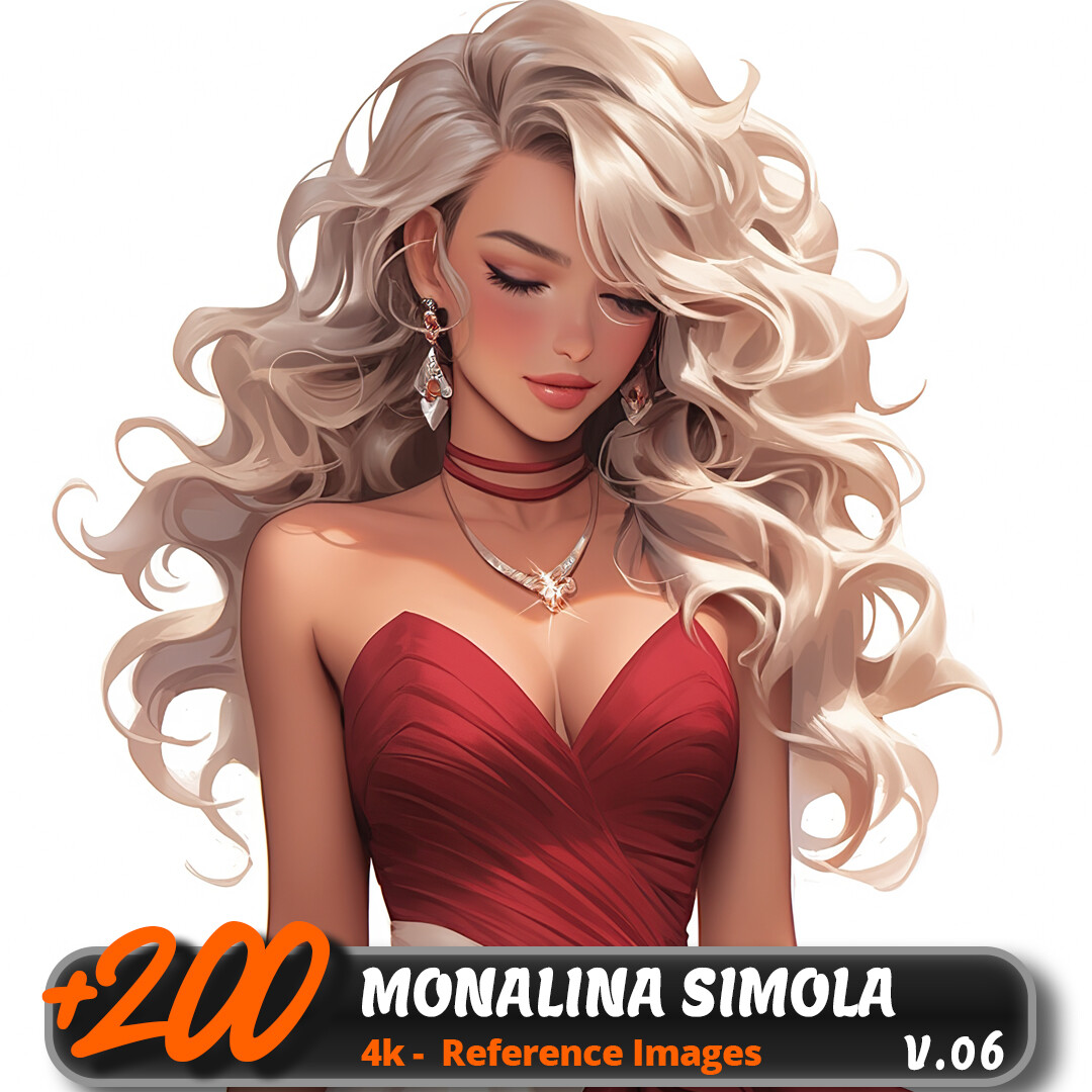 ArtStation - MONALINA SIMOLA VOL. 06/ 4K/ Reference Image