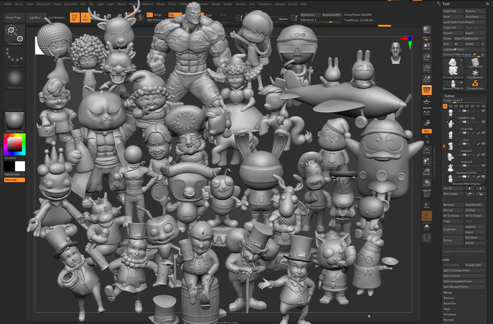 ArtStation - Commission 3D Models