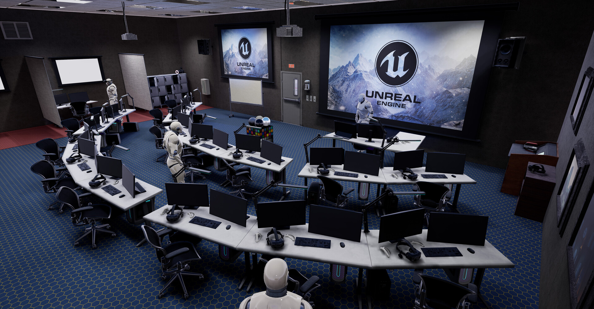 ArtStation - Future VR Class Room